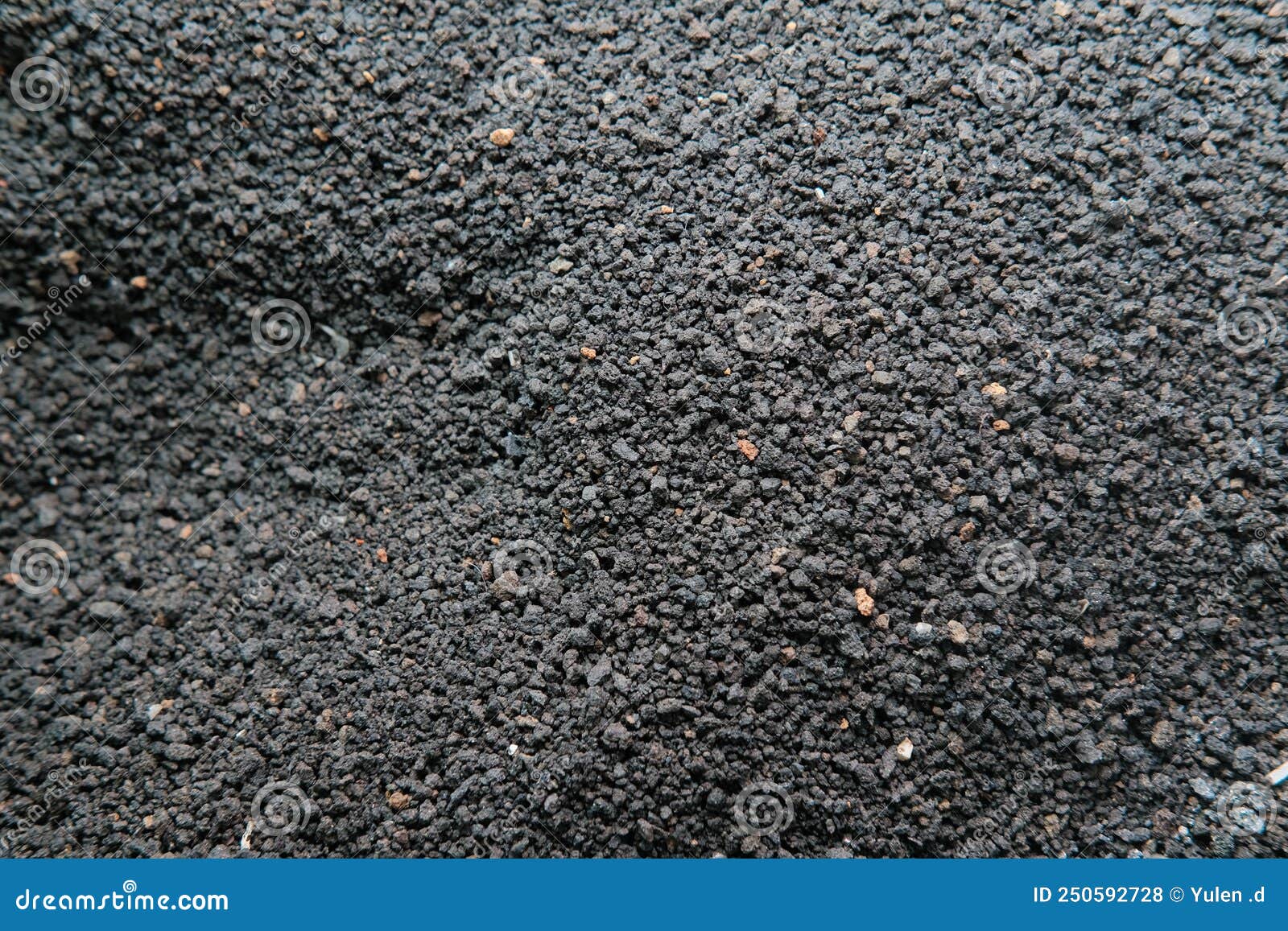 Fine Black Sand Background, Copy Space Stock Photo - Image of copy ...