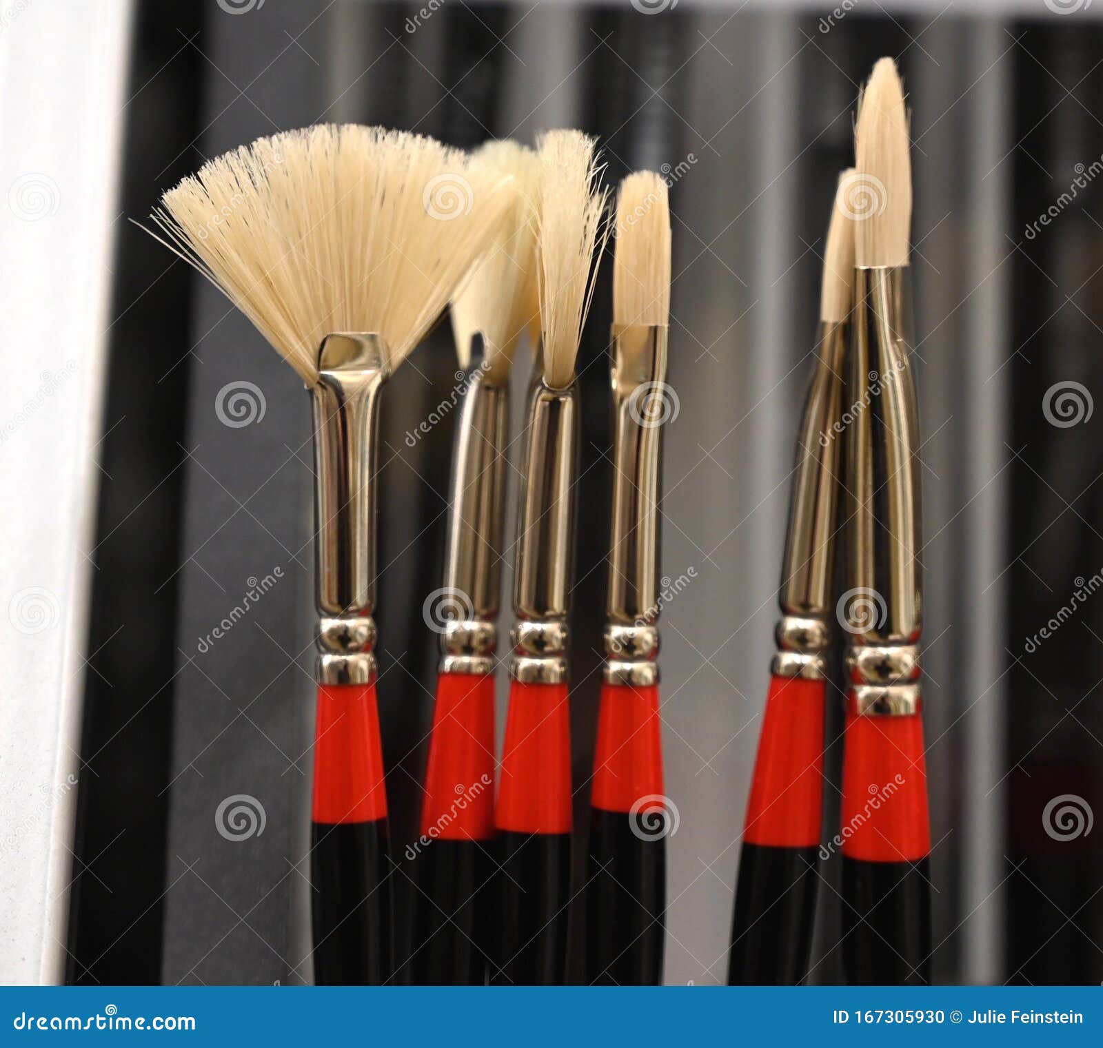 Fine Paint Brushes stock photo. Image of fine, artistic - 167305930