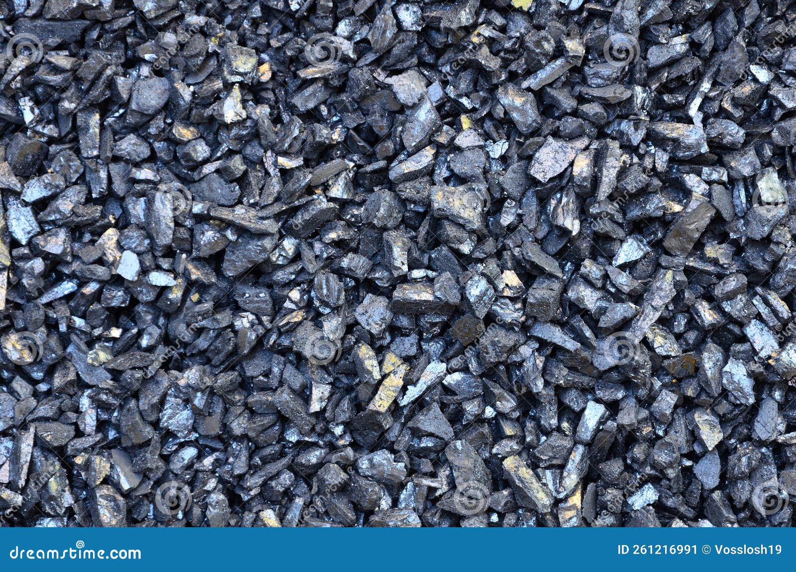 Fine Fraction of Enriched Coal Anthracite in Bulk. Stock Image - Image of rock, pattern: 261216991