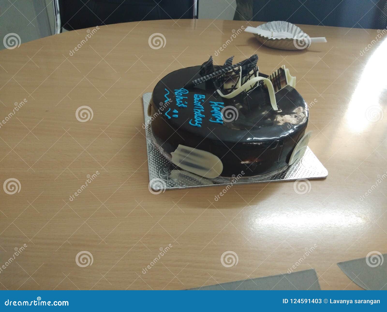 Fine Cool cake stock image. Image of room, cake, temperature - 124591403