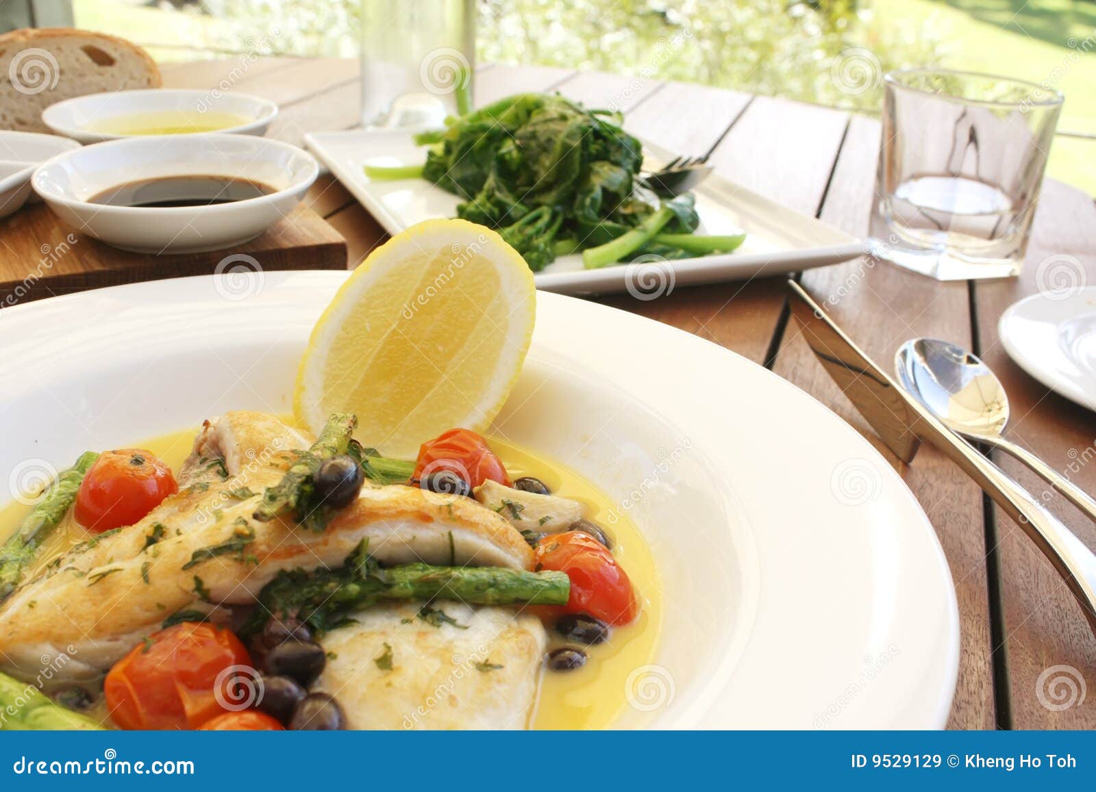 Fine Dining stock image. Image of banquet, gourmet, glass - 9529129