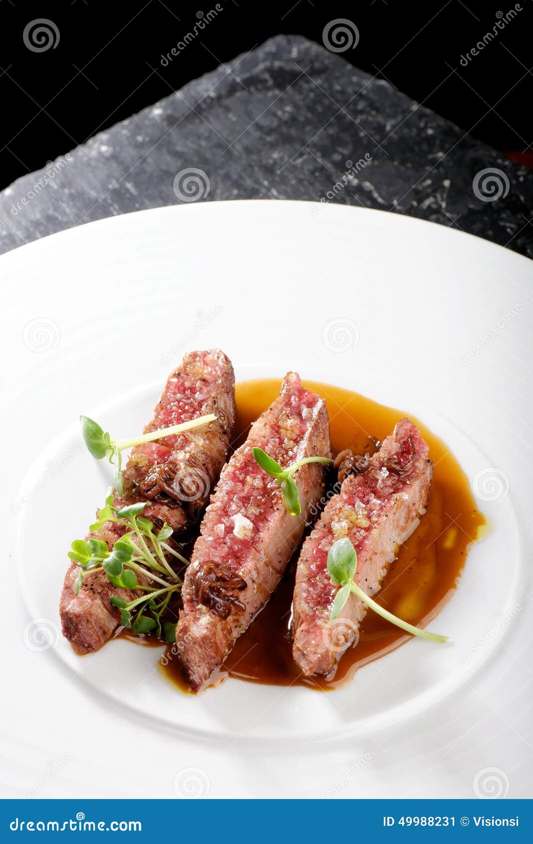 Fine Dining, Angus Beef Steak Fillets Stock Image - Image of fresh ...