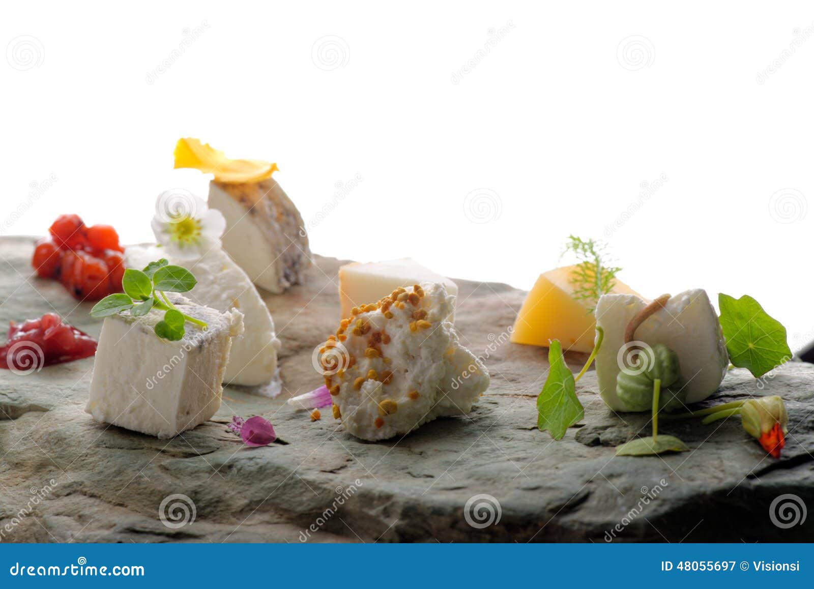 Fine dining cheese plate stock image. Image of healthy - 48055697