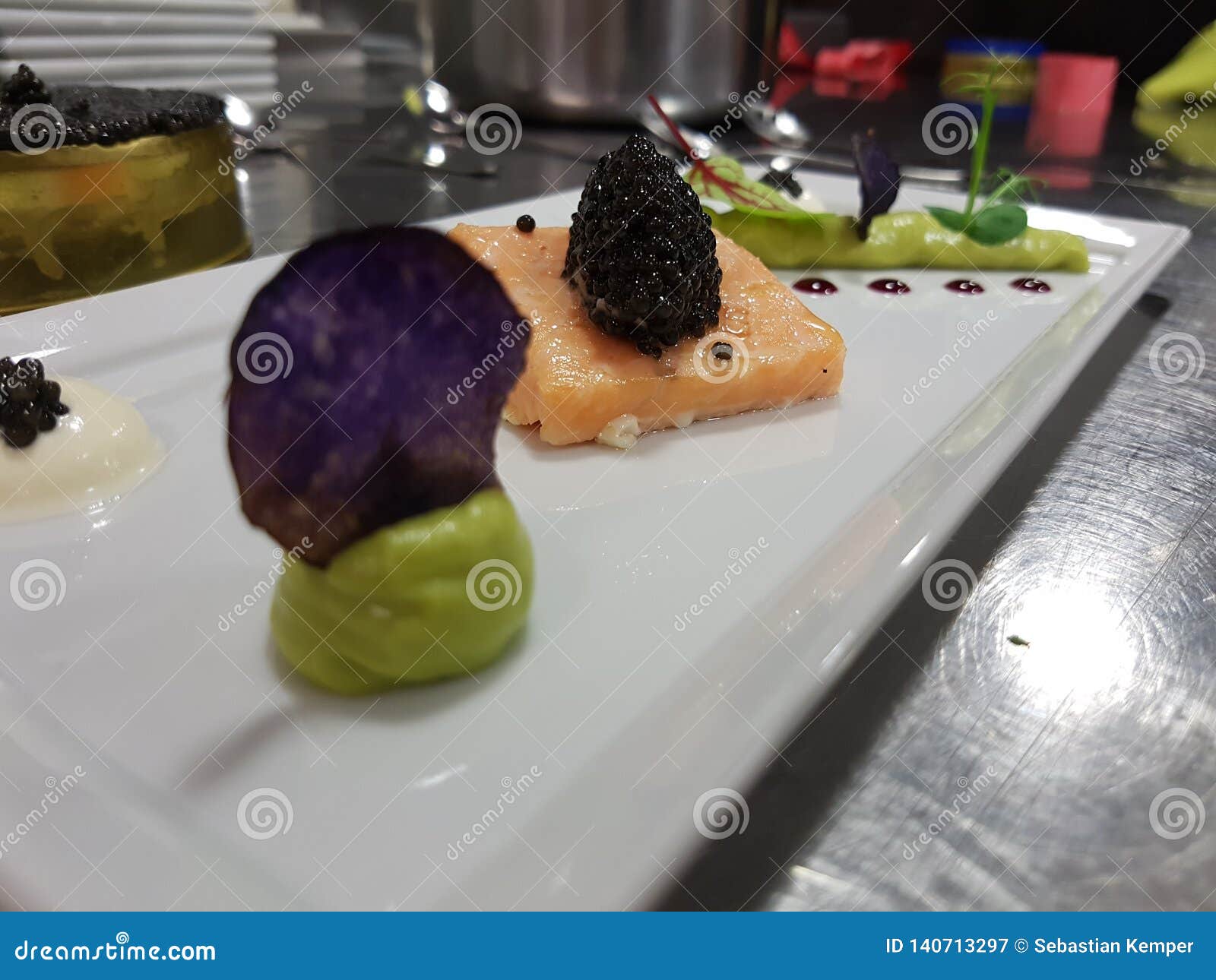 Gourmet Food Restaurant stock image. Image of dining - 140713297