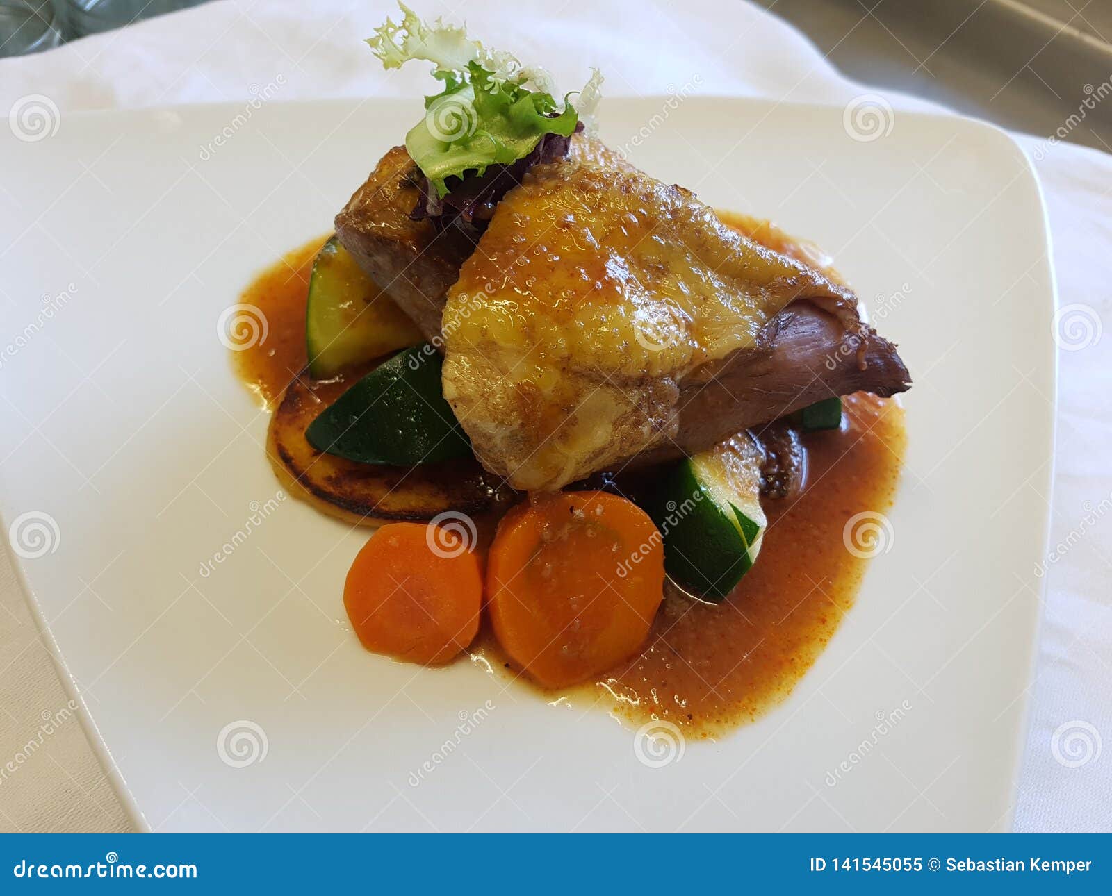 Fine dining food stock image. Image of delicious, food - 141545055