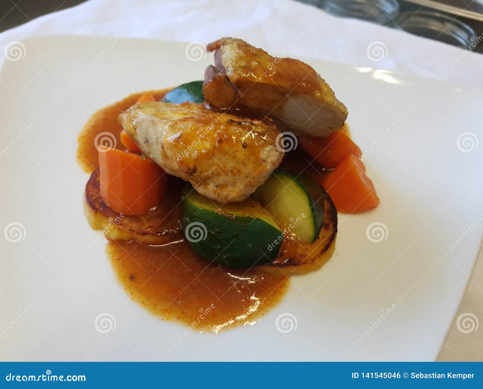 Fine dining food stock photo. Image of food, plate, handmade - 141545046