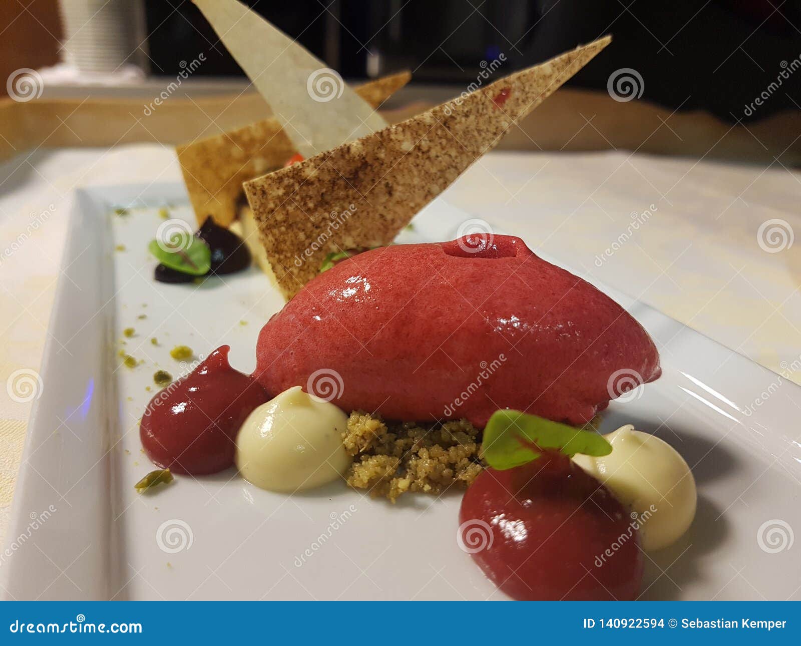 Gourmet Food Restaurant stock photo. Image of restaurant - 140922594