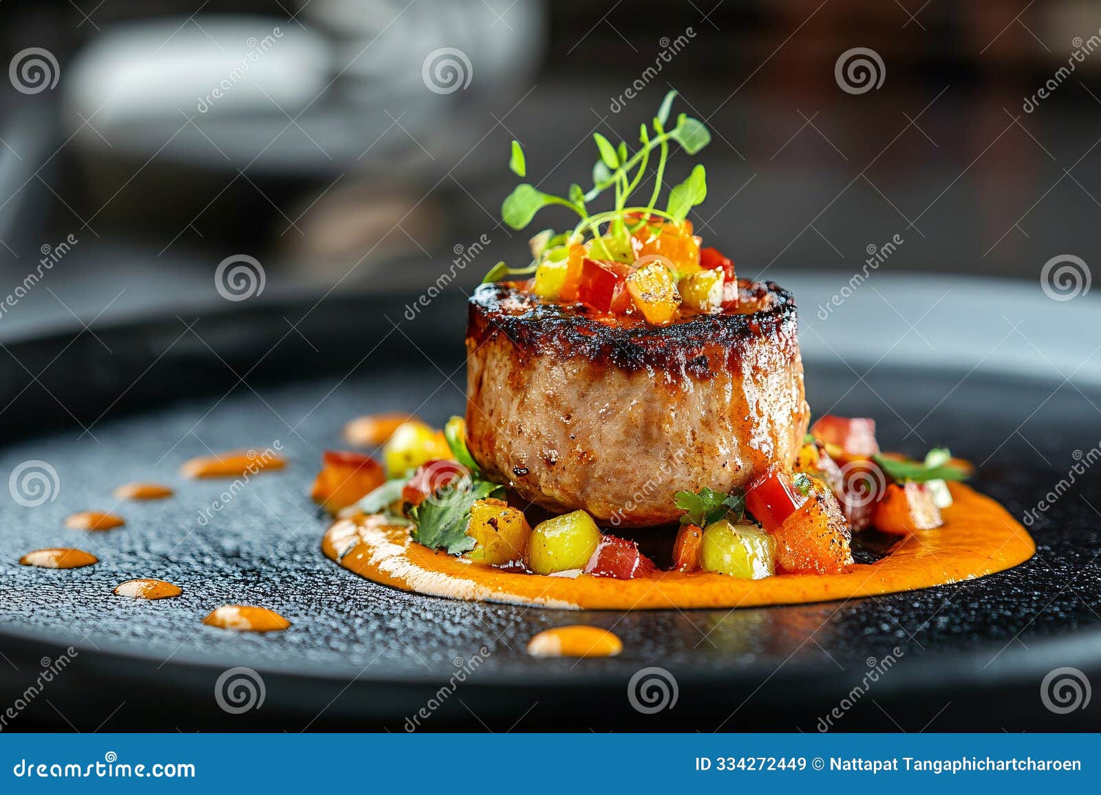 A Fine-dining Mexican Dish Featuring Avant-garde Cooking Techniques and ...