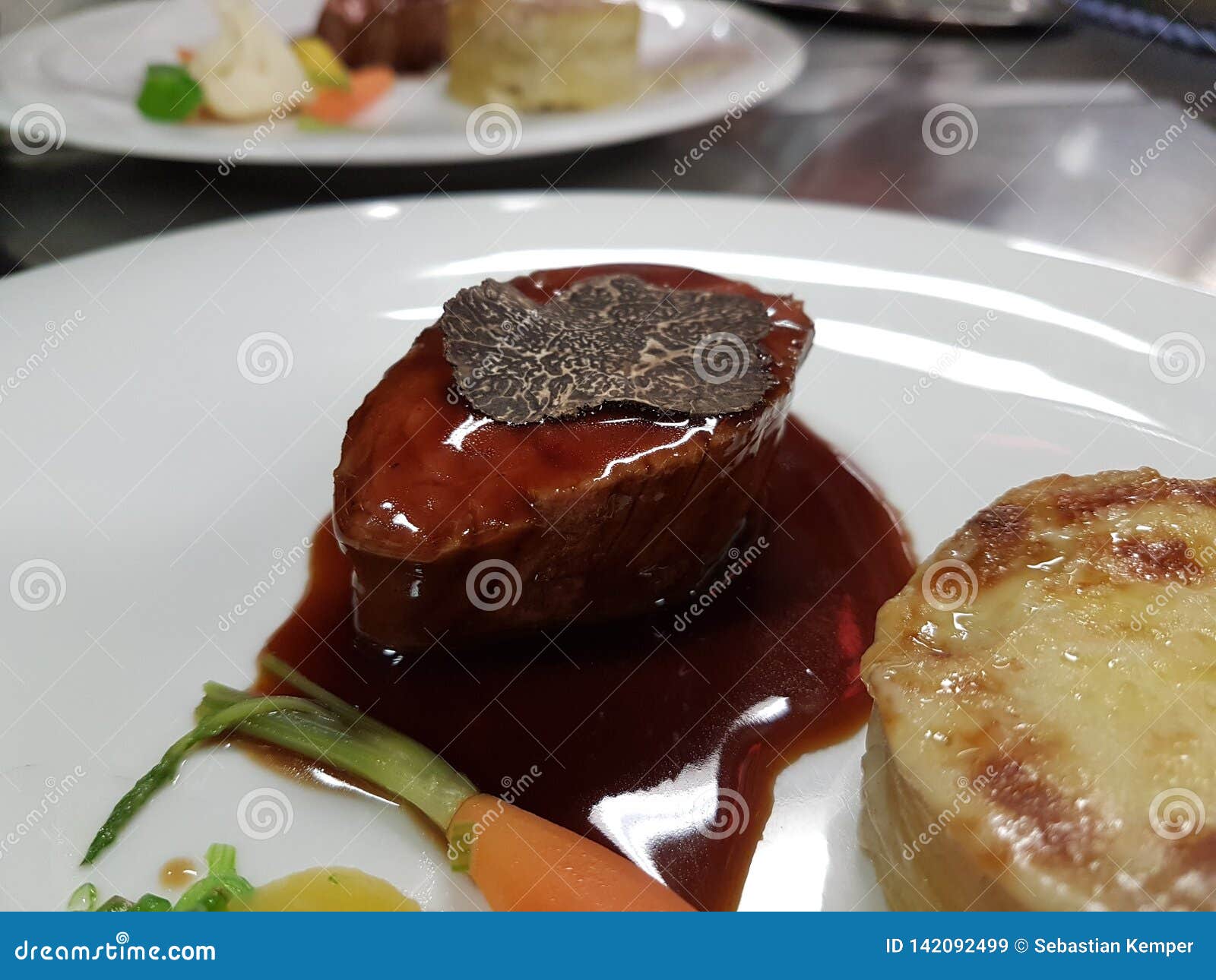 Fine Dining Restaurant Food Handmade Stock Image - Image of food ...