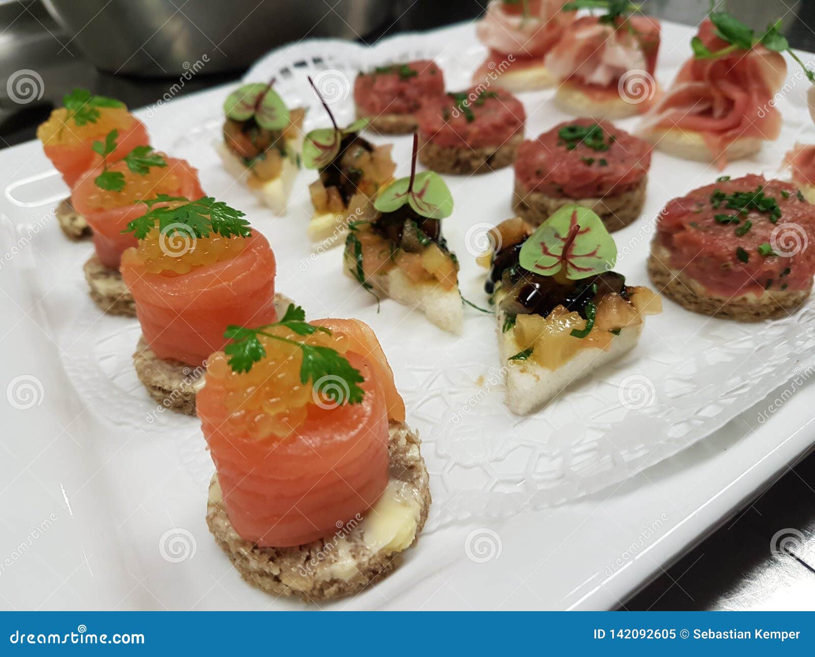 Fine Dining Restaurant Food Handmade Stock Image - Image of dining ...