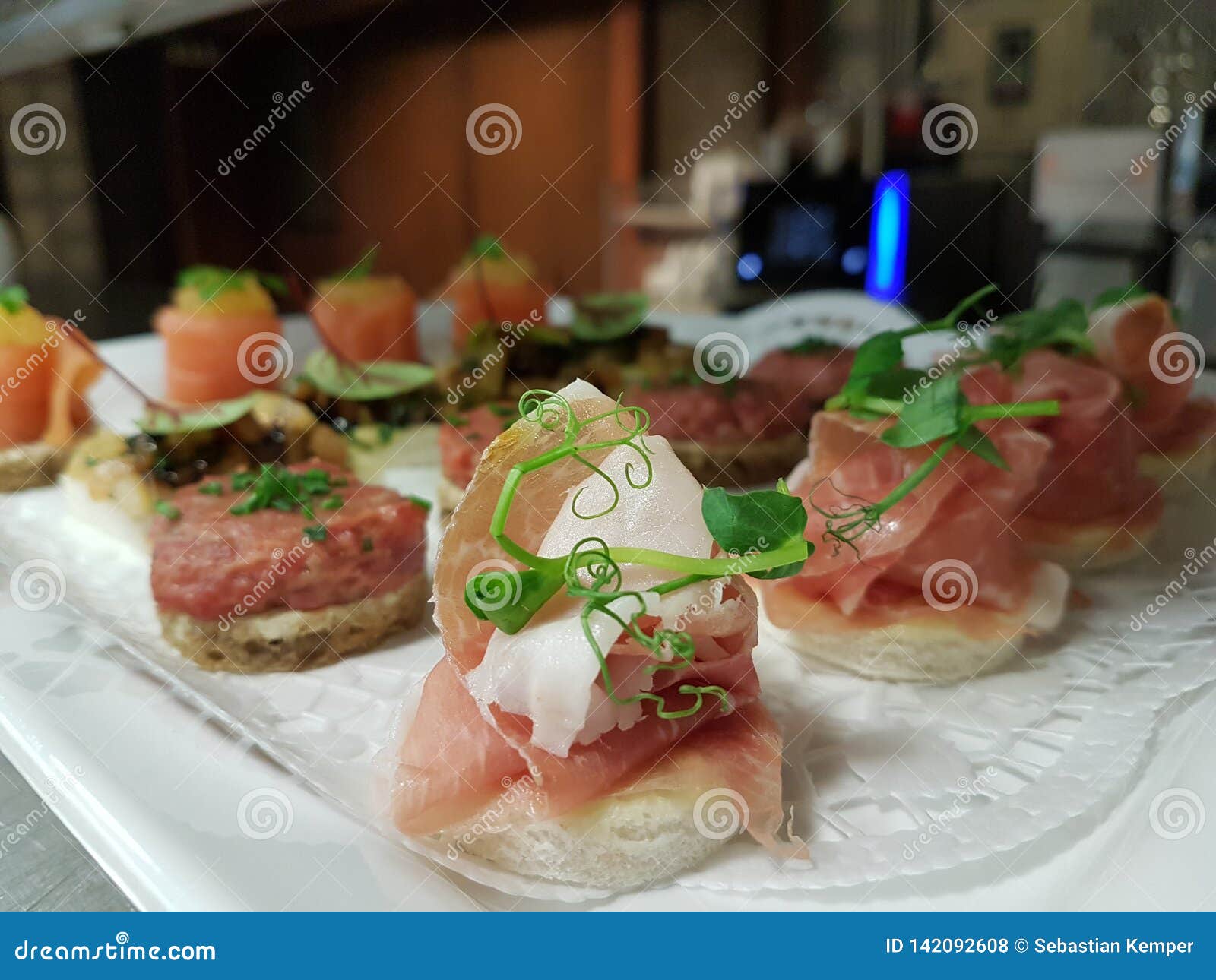Fine Dining Restaurant Food Handmade Stock Photo - Image of food ...