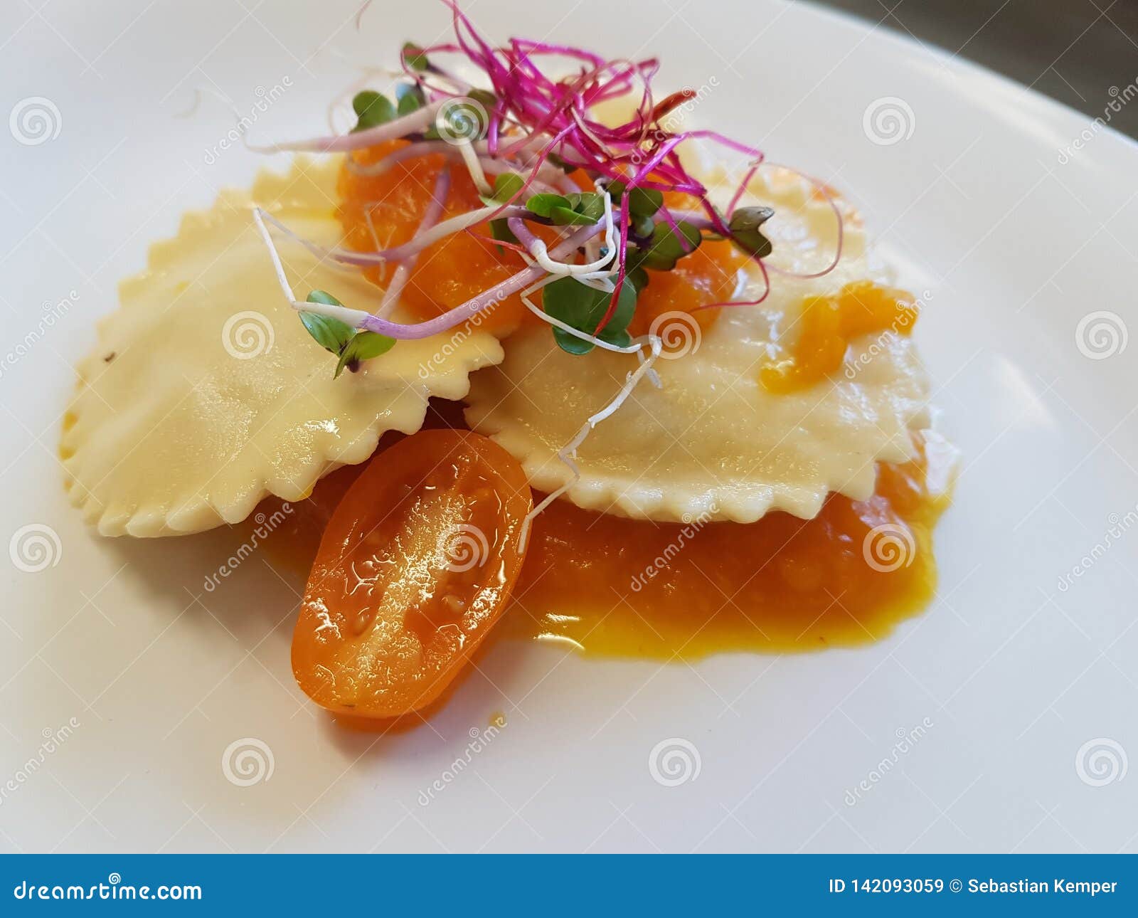 Fine Dining Restaurant Food Handmade Stock Image - Image of handmade ...
