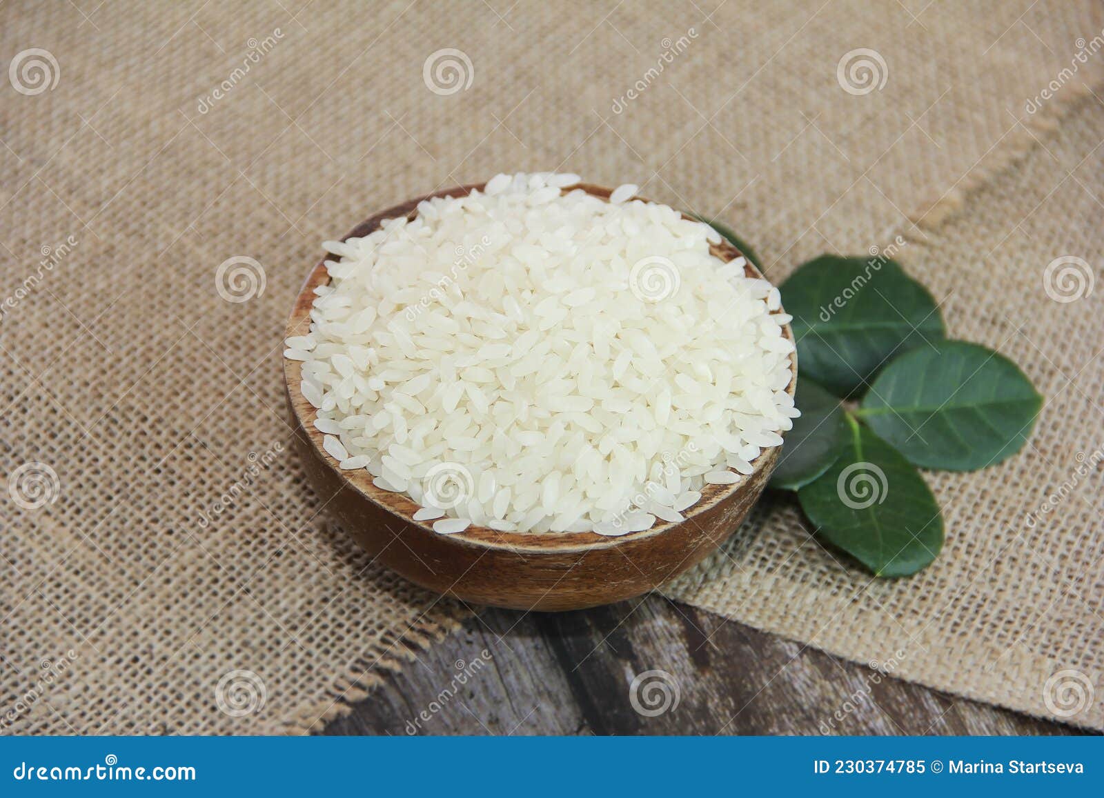 Fine Dry Natural White Rice Stock Image - Image of eating, grain: 230374785