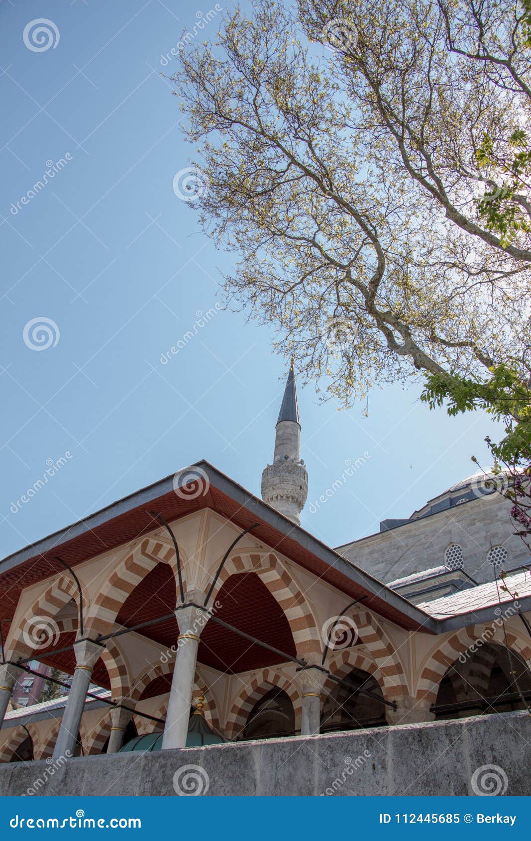 Fine Example of Ottoman Turkish Architecture Stock Image - Image of ...