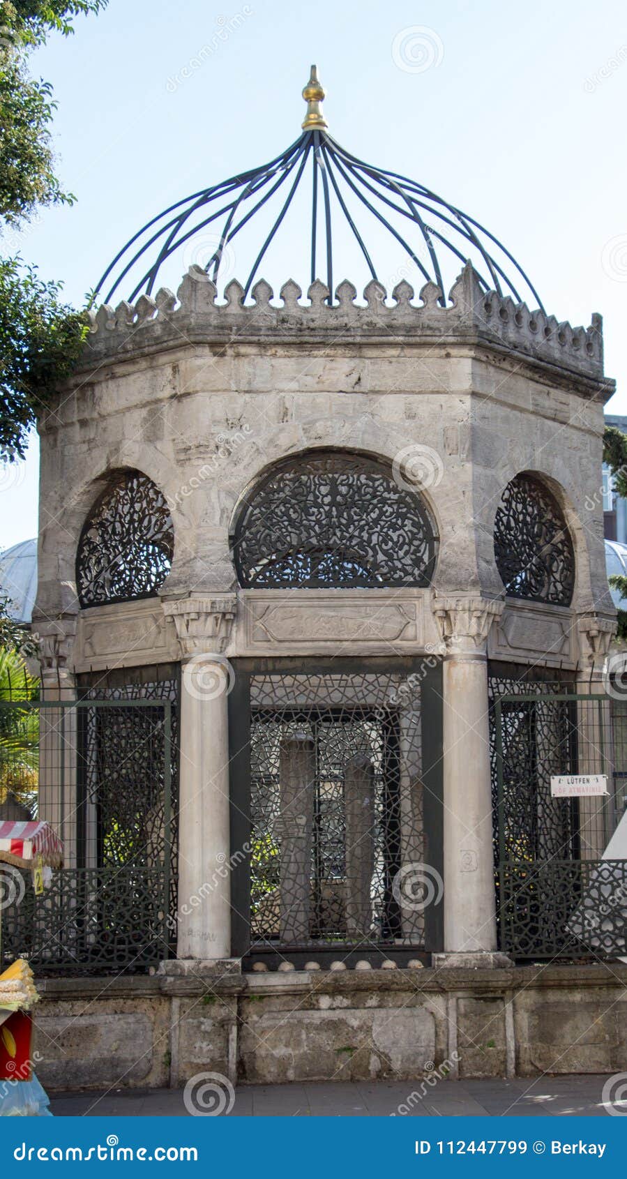 Fine Example of Ottoman Turkish Architecture Stock Image - Image of ...