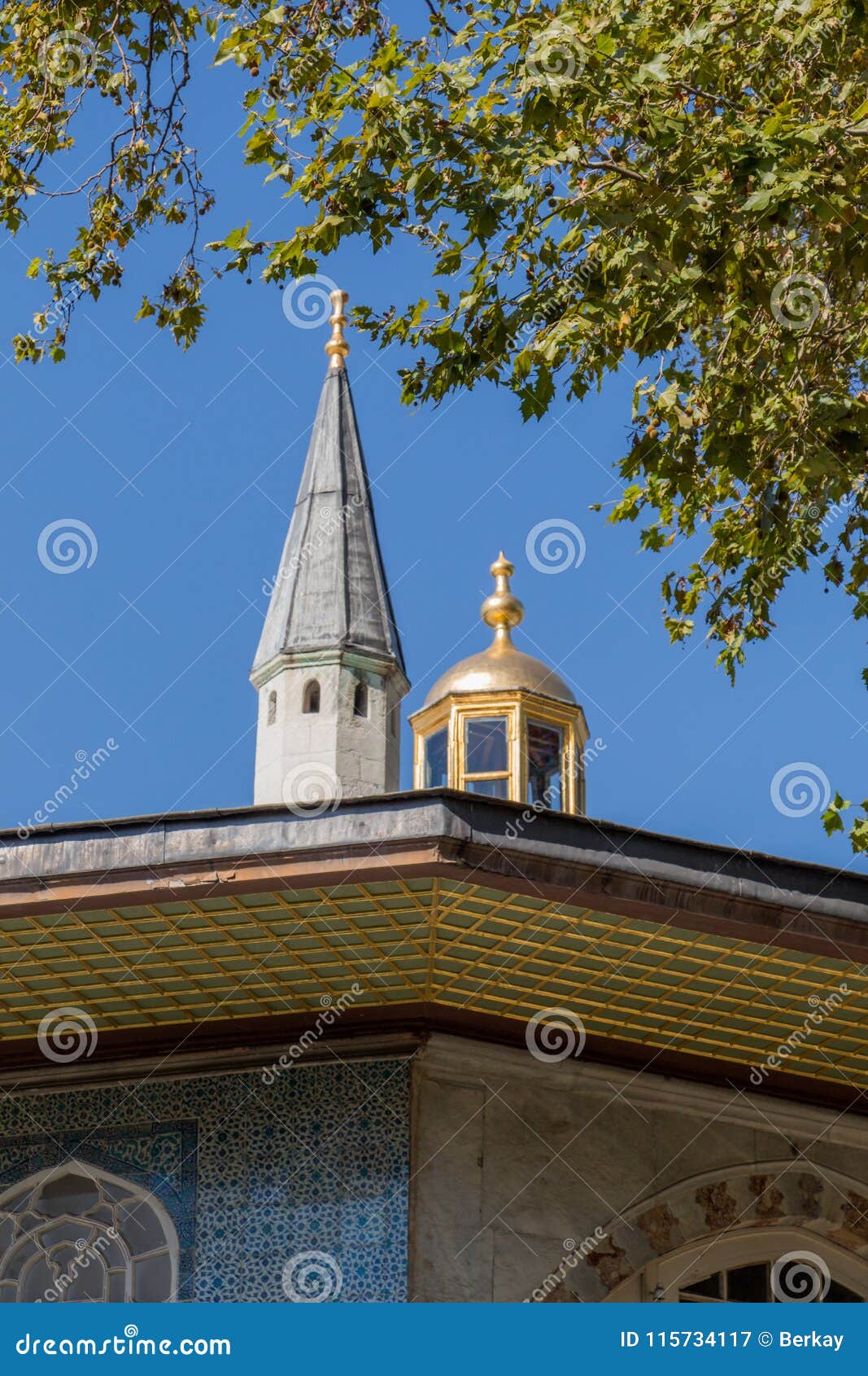 Fine Example of Ottoman Turkish Architecture Stock Image - Image of ...