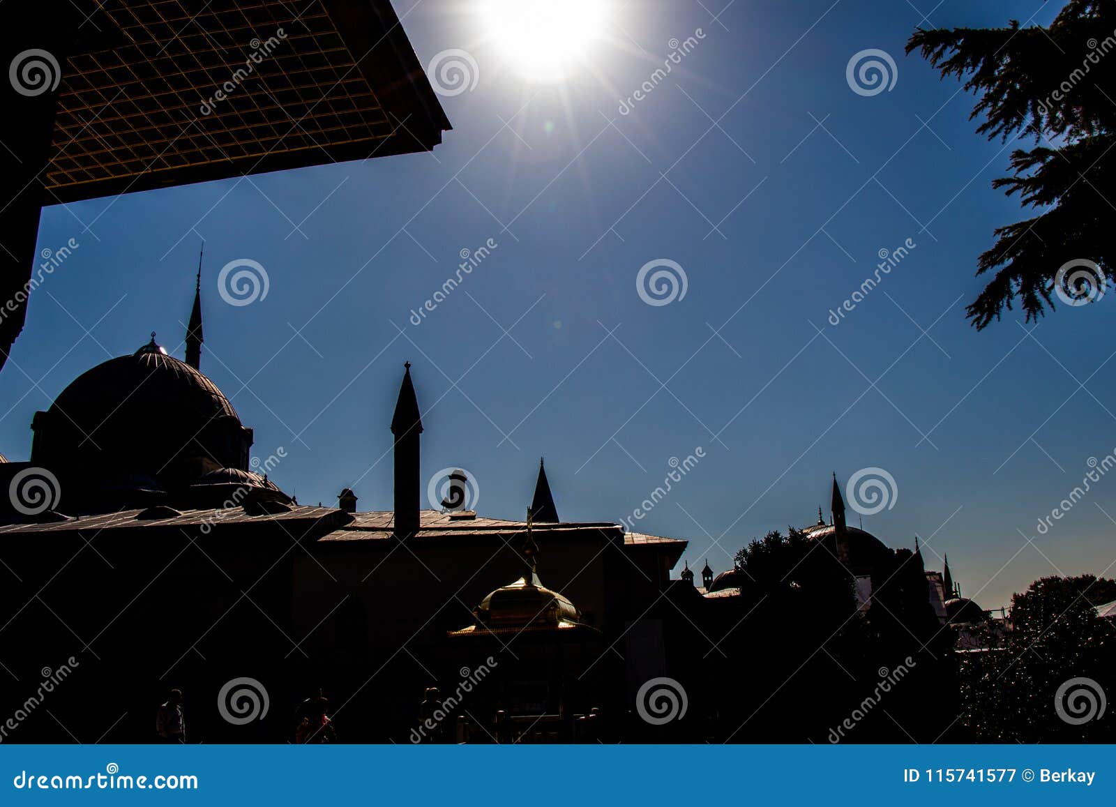 Fine Example of Ottoman Turkish Architecture Stock Image - Image of ...