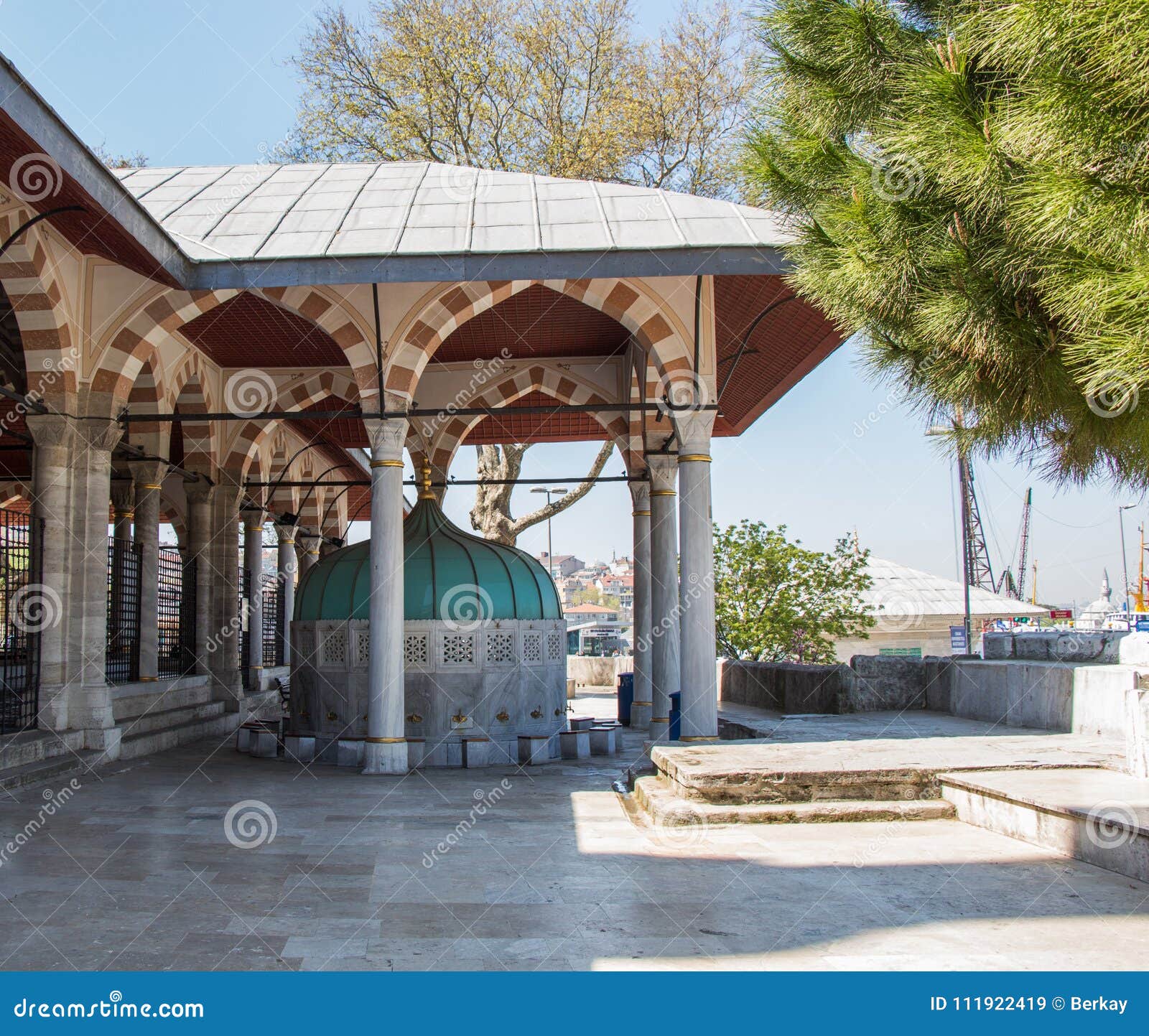 Fine Example Of Ottoman Turkish Tower Architecture Editorial Photo ...