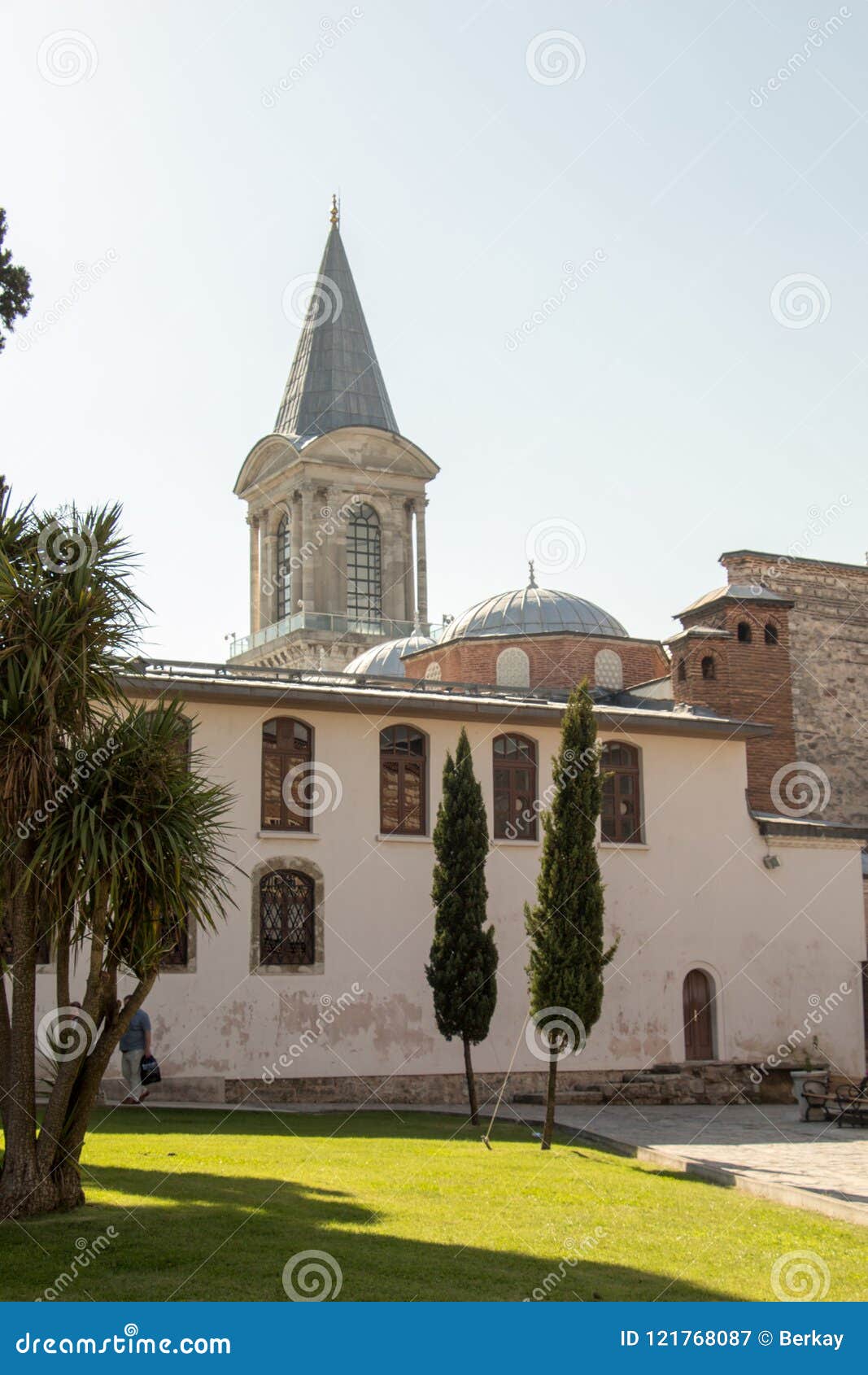 Fine Example of Ottoman Turkish Tower Architecture Stock Image - Image ...