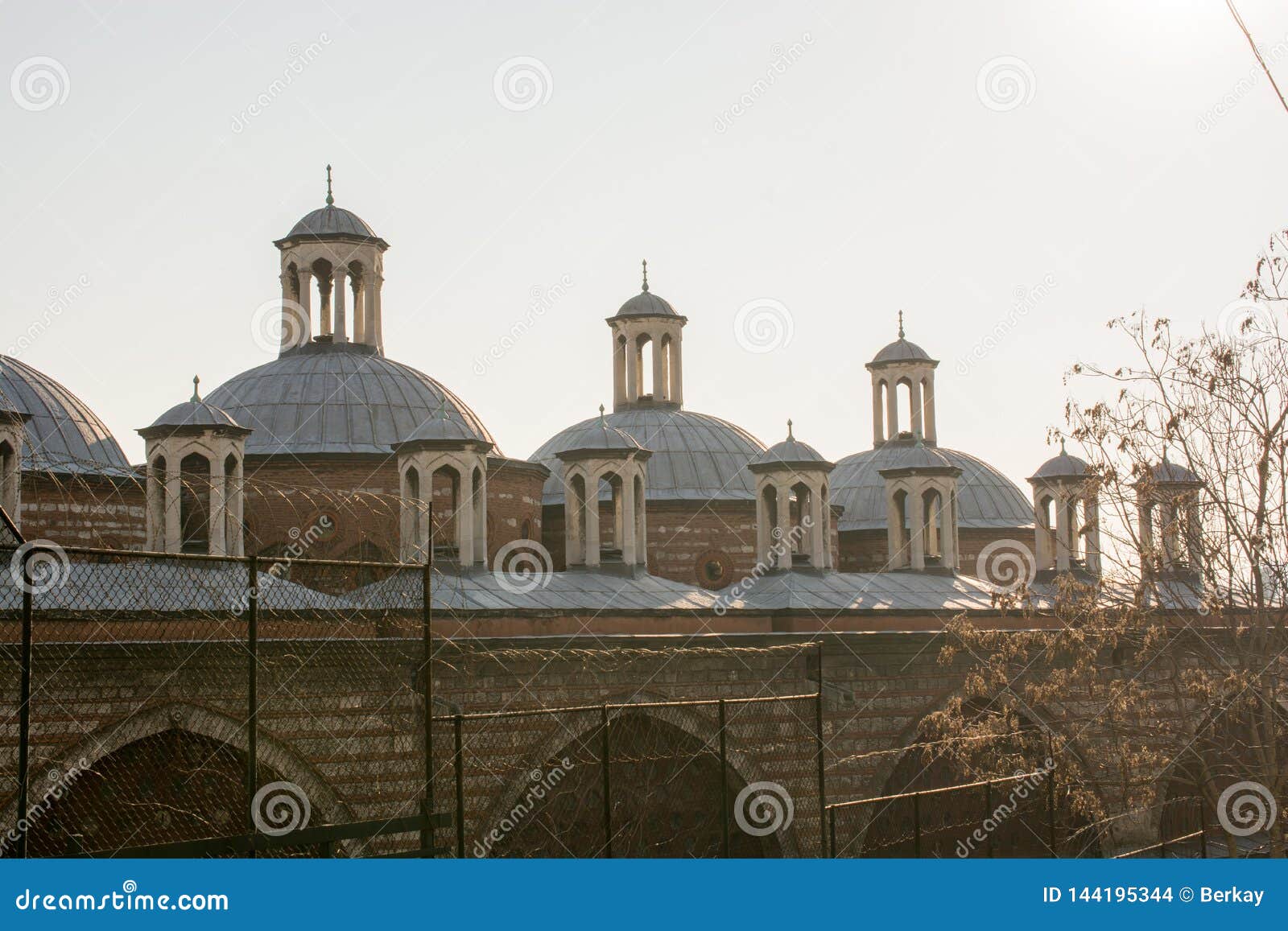 Fine Example of Ottoman Turkish Tower Architecture Stock Photo - Image ...