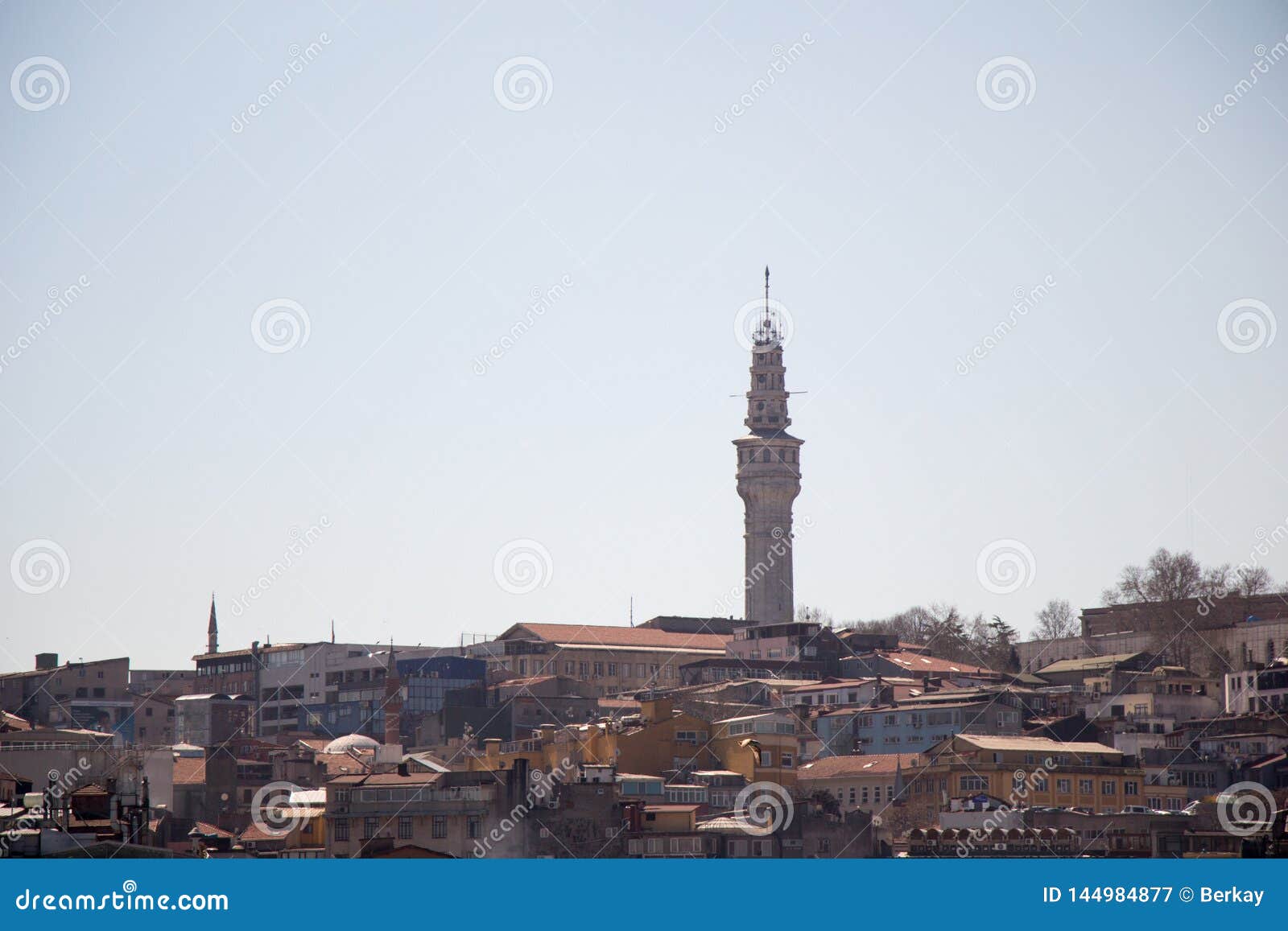 Fine Example of Ottoman Turkish Tower Architecture Editorial ...