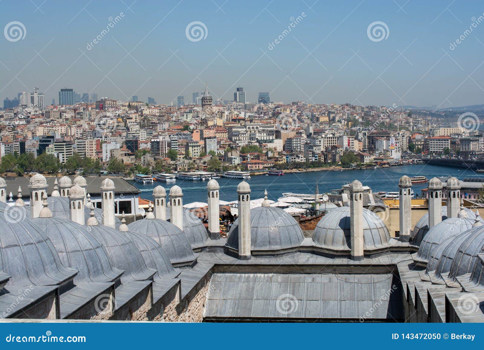 Fine Example of Ottoman Turkish Tower Architecture Stock Photo - Image ...