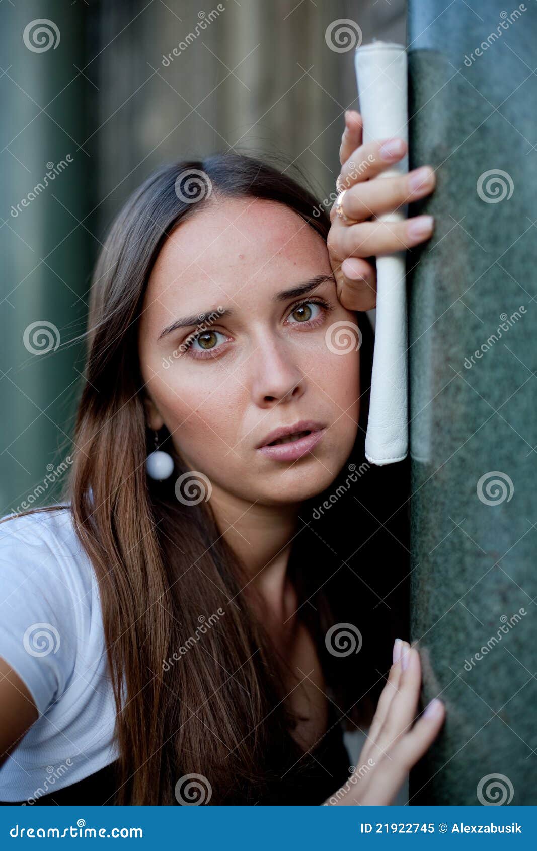 Fine girl outdoors stock image. Image of sunlight, pretty - 21922745