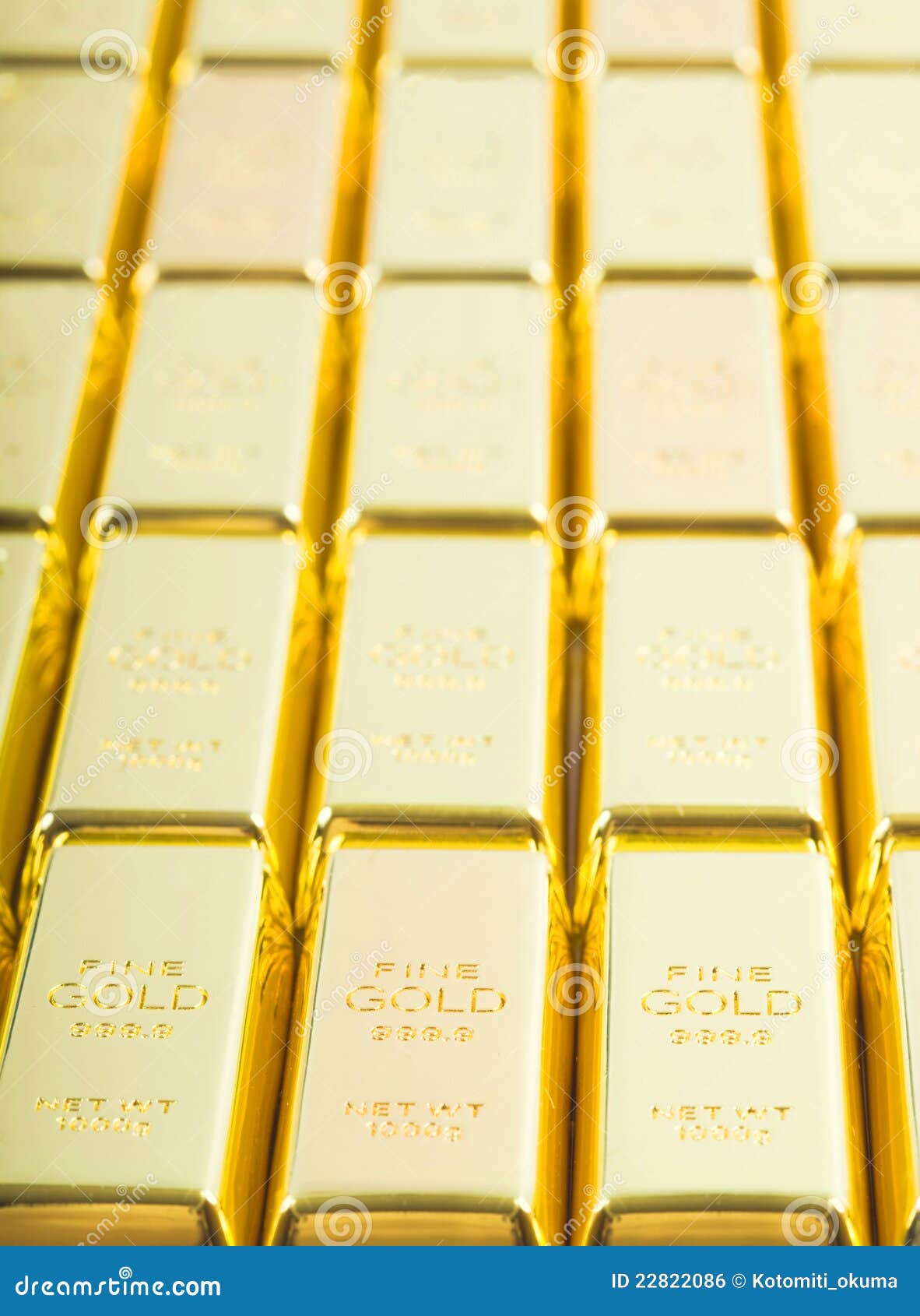 Fine gold 999,9. stock photo. Image of 1000, bullion - 22822086