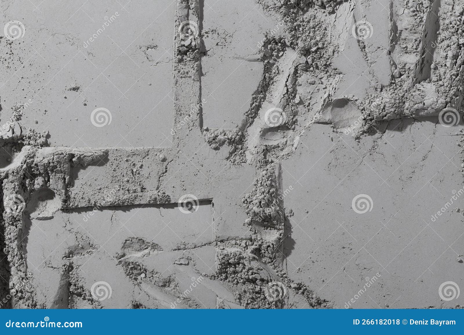 Fine-grained Sand Ground and Various Traces on it Stock Photo - Image ...
