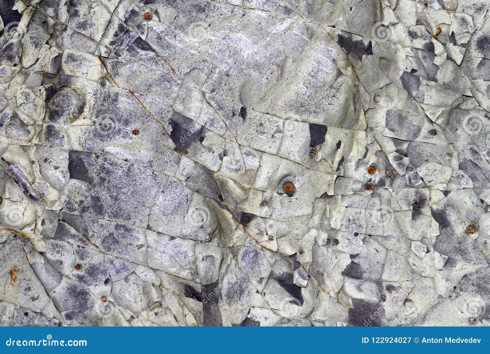 Fine Grey Stone Surface Texture with Cracks. Limestone Rock Background ...