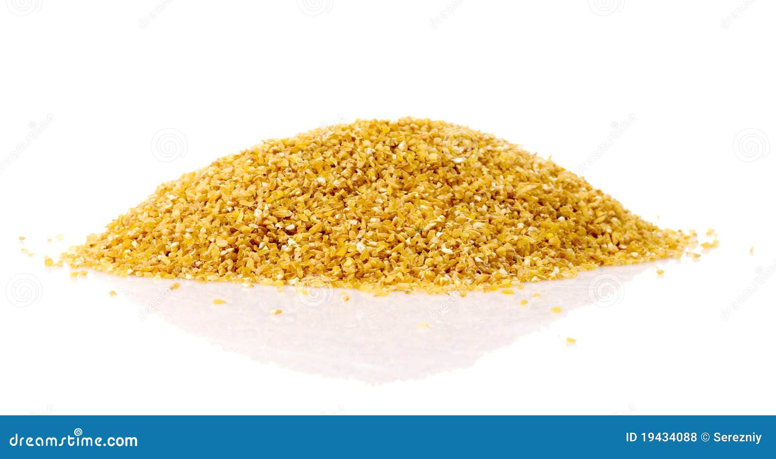 Raw Fine-ground Barley Groat, Barley Whole Grains And Ears Royalty-Free ...