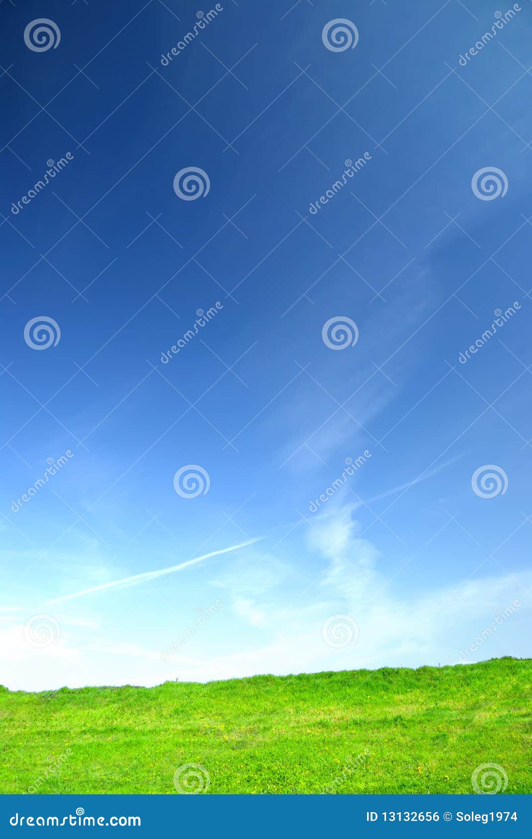 Fine Landscape with Hard Sky and Sun Ray Stock Photo - Image of outdoor ...
