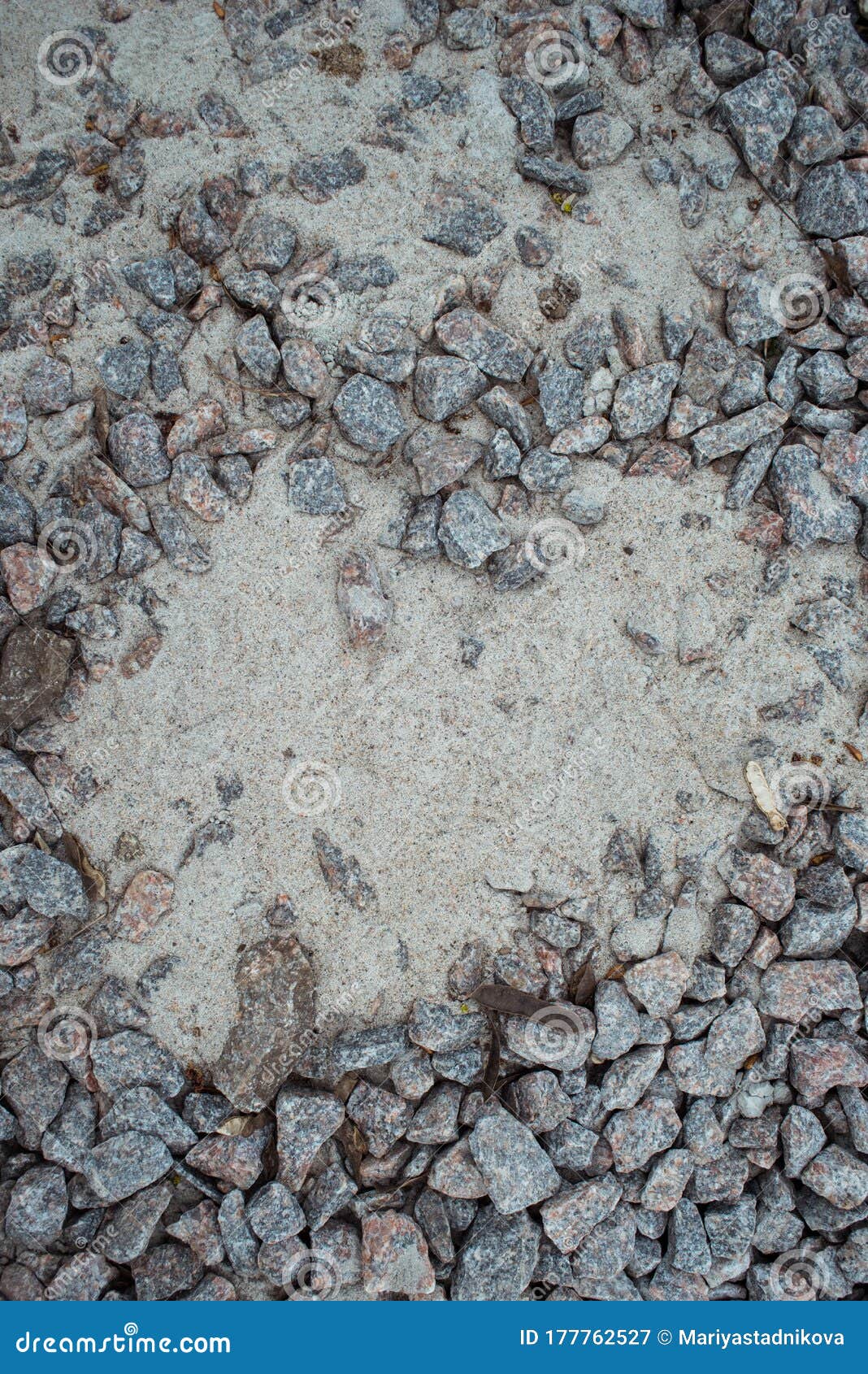 Fine Light Stones of Granite As a Texture Stock Image - Image of ...