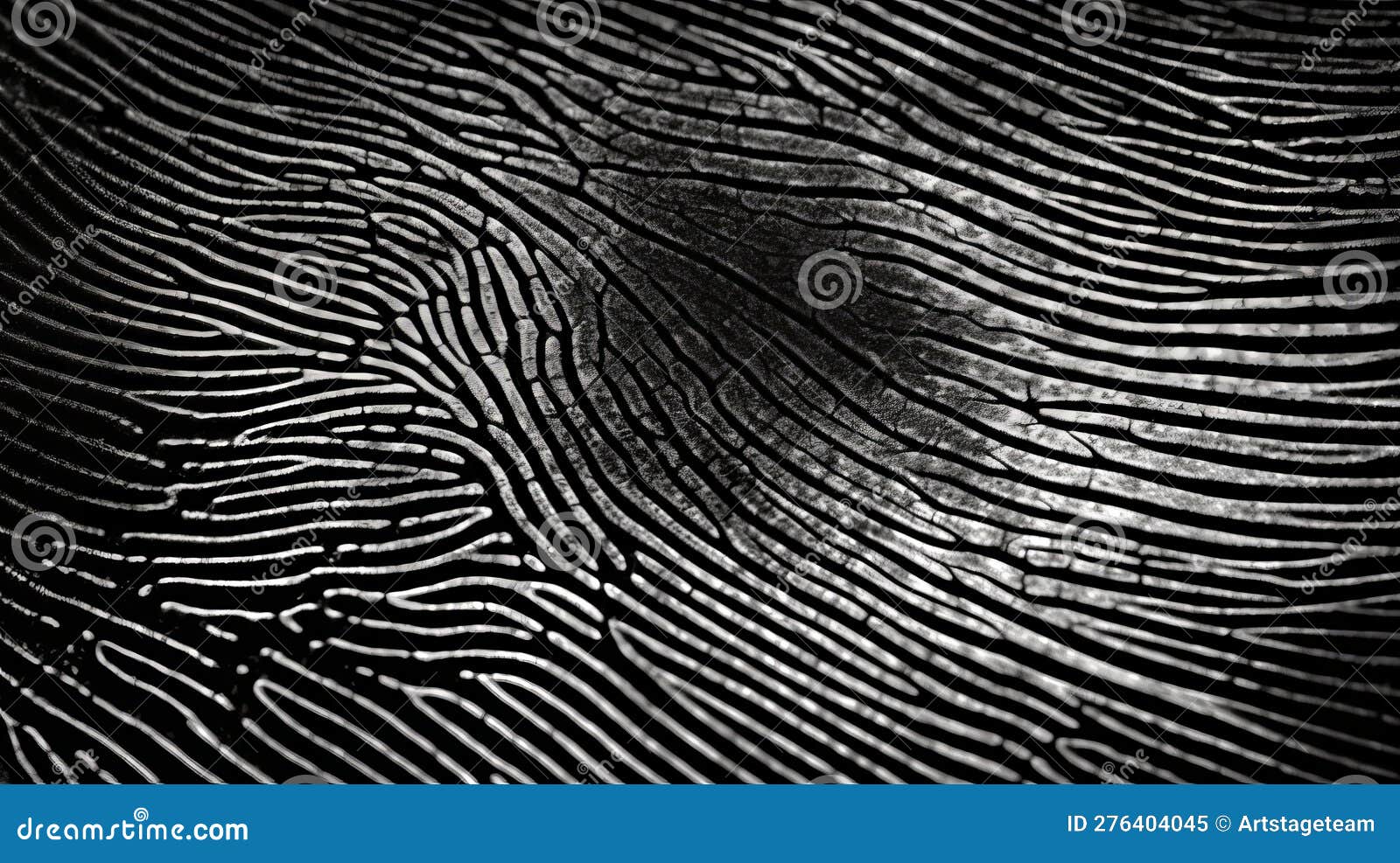 Fine Lines Fingerprint, Macro. AI Generated Stock Image - Image of ...