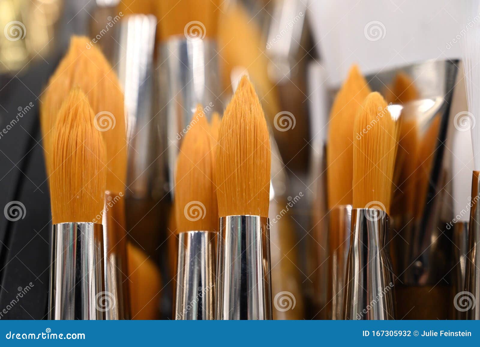 Fine Paint Brushes stock photo. Image of artistic, artist - 167305932