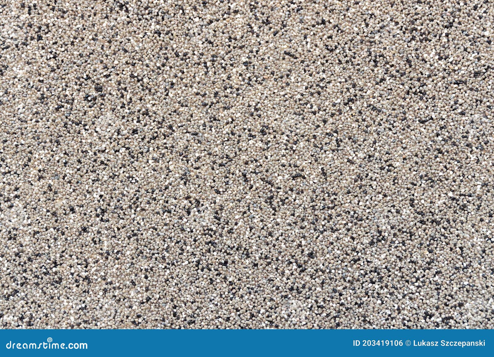 Fine Pebbles Of A Gray Shade. Beach Ground. Natural Material For Design ...