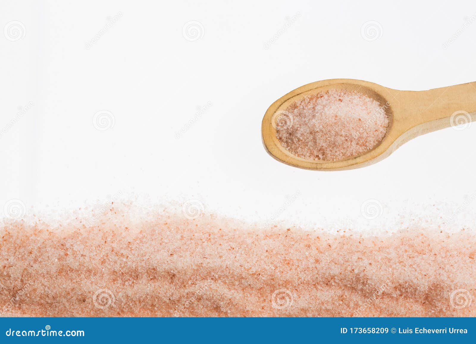 Fine Pink Salt from the Himalaya Stock Image - Image of pink, food ...