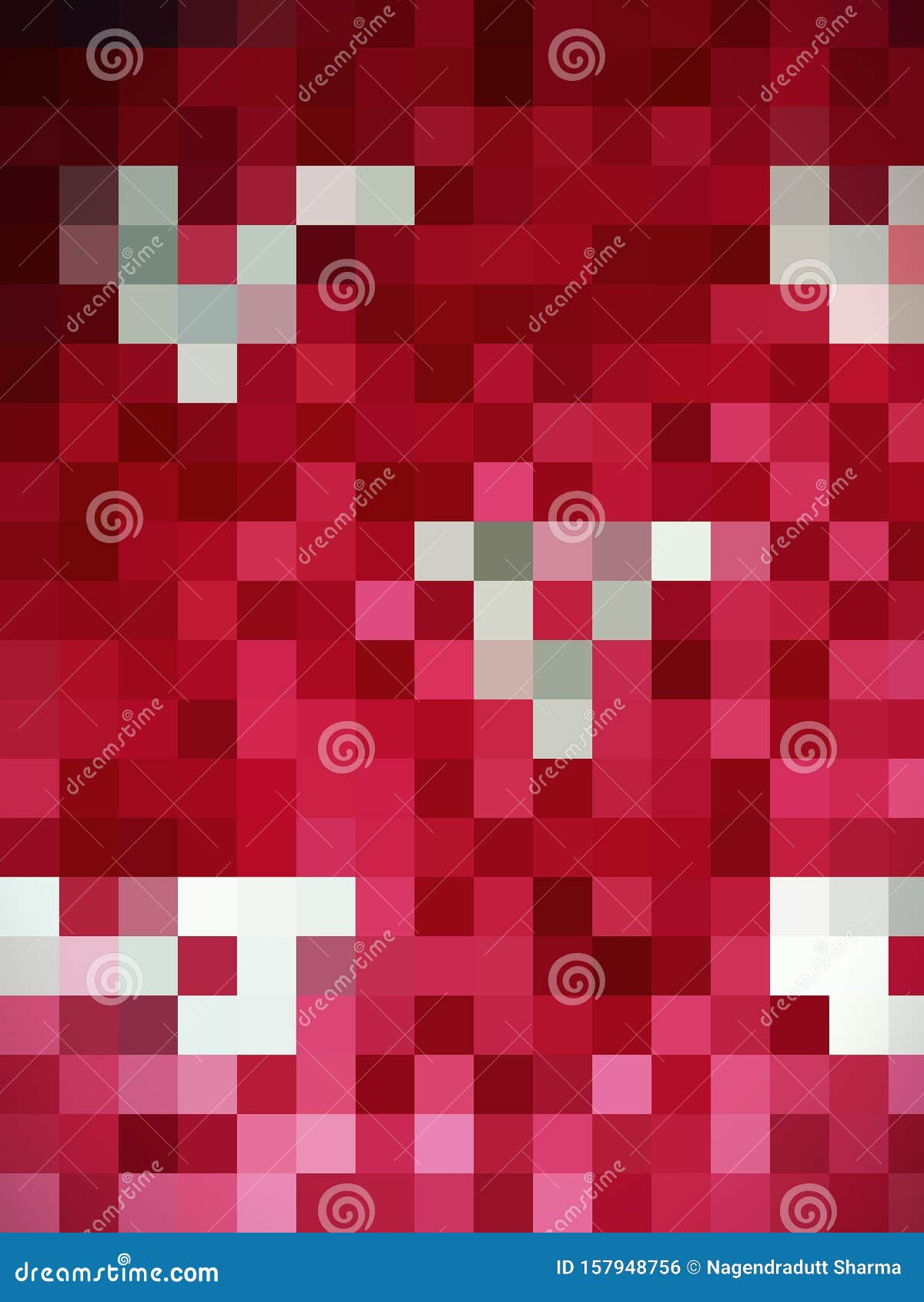 Fine Red Colour Designing of Triangles and Rectangles in Different ...