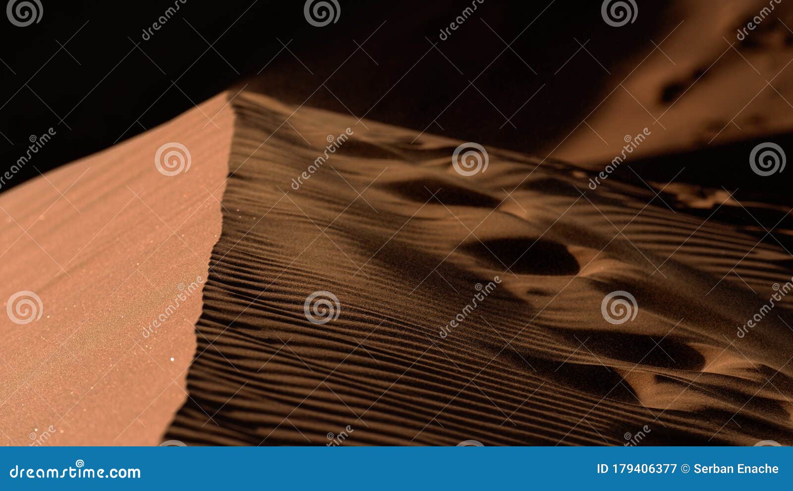 Fine Red Sand of Namib Desert, Namibia Stock Image - Image of desert ...