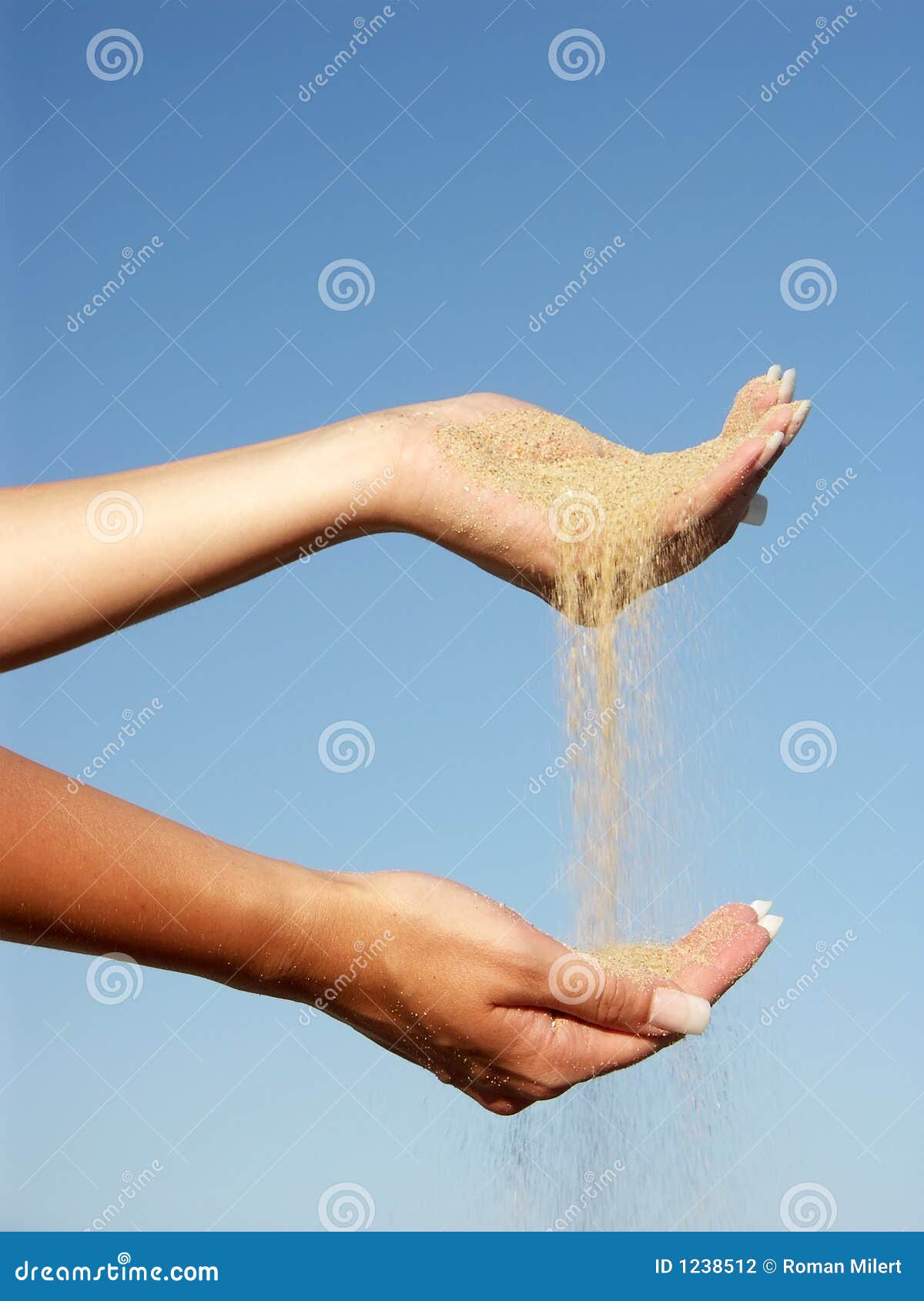 Fine sand sieving stock photo. Image of fingernail, screen - 1238512