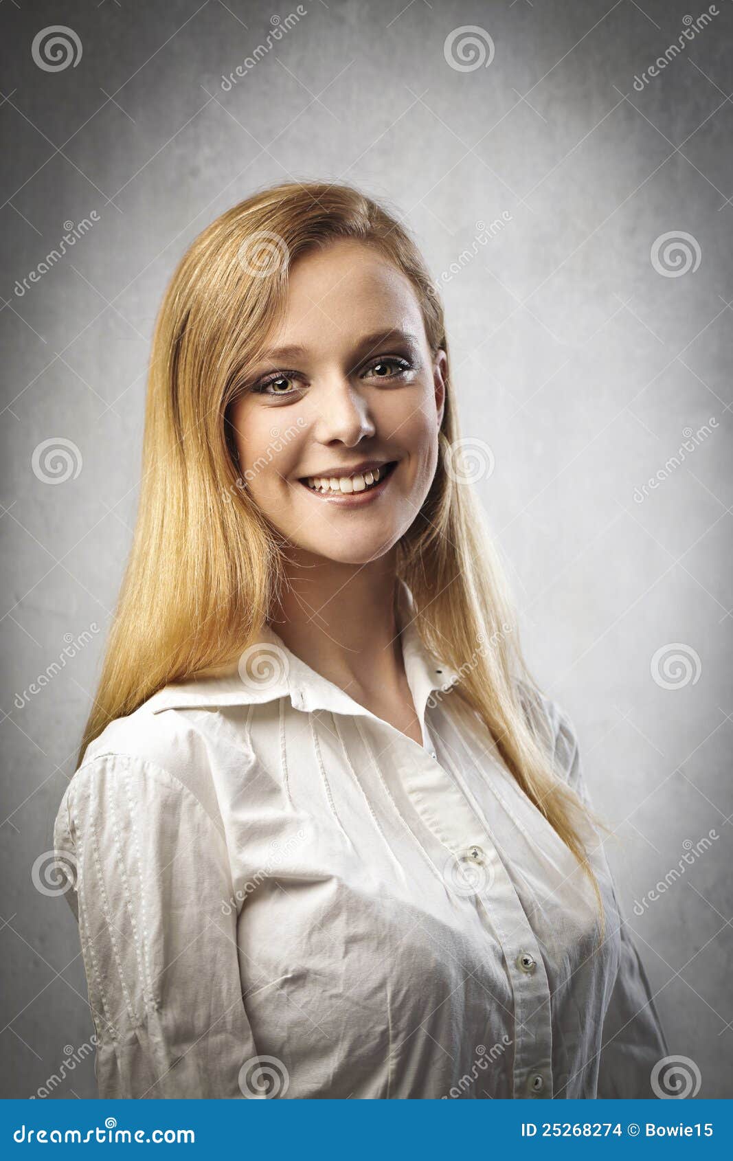 Fine smile stock photo. Image of blonde, teenager, teen - 25268274