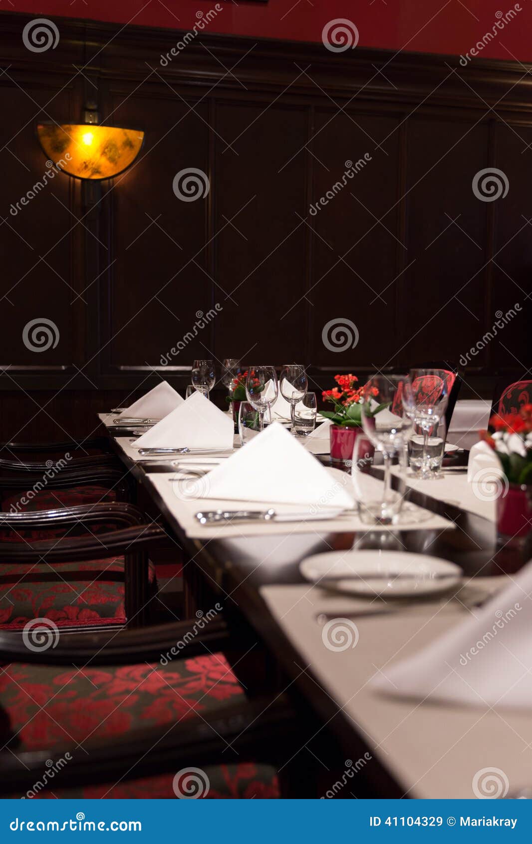Fine table setting stock image. Image of diner, focus - 41104329
