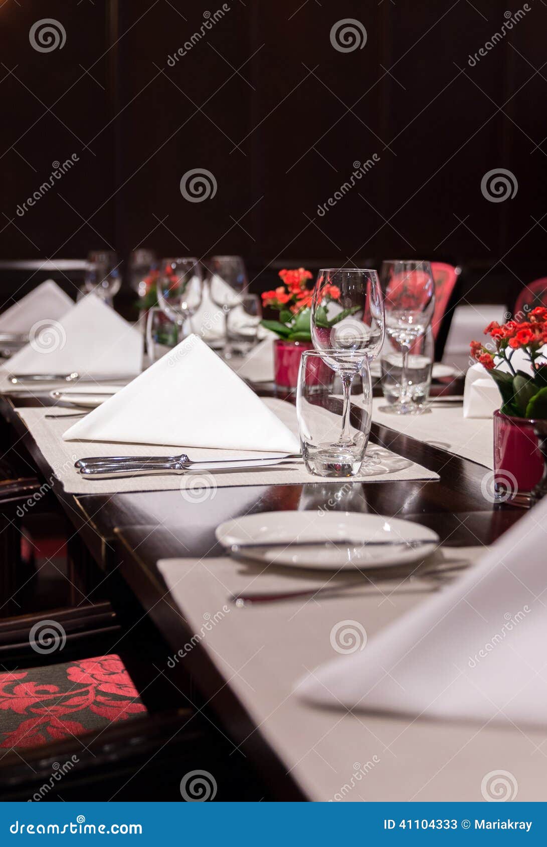 Fine table setting stock image. Image of fork, fine, knife - 41104333