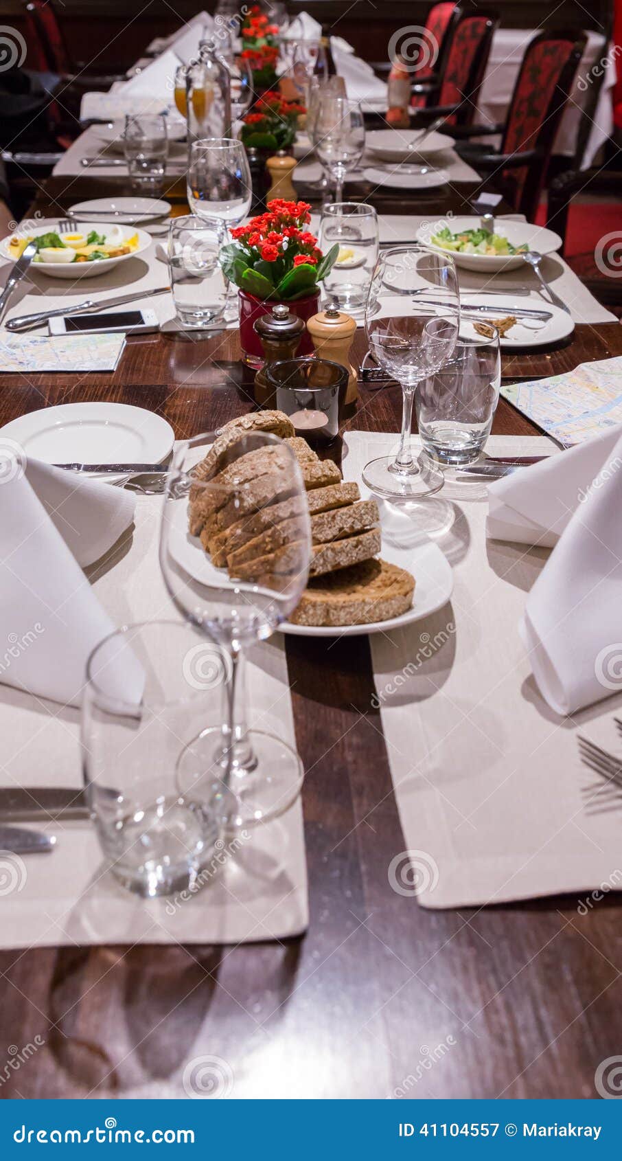 Fine table setting stock image. Image of diner, arranging - 41104557