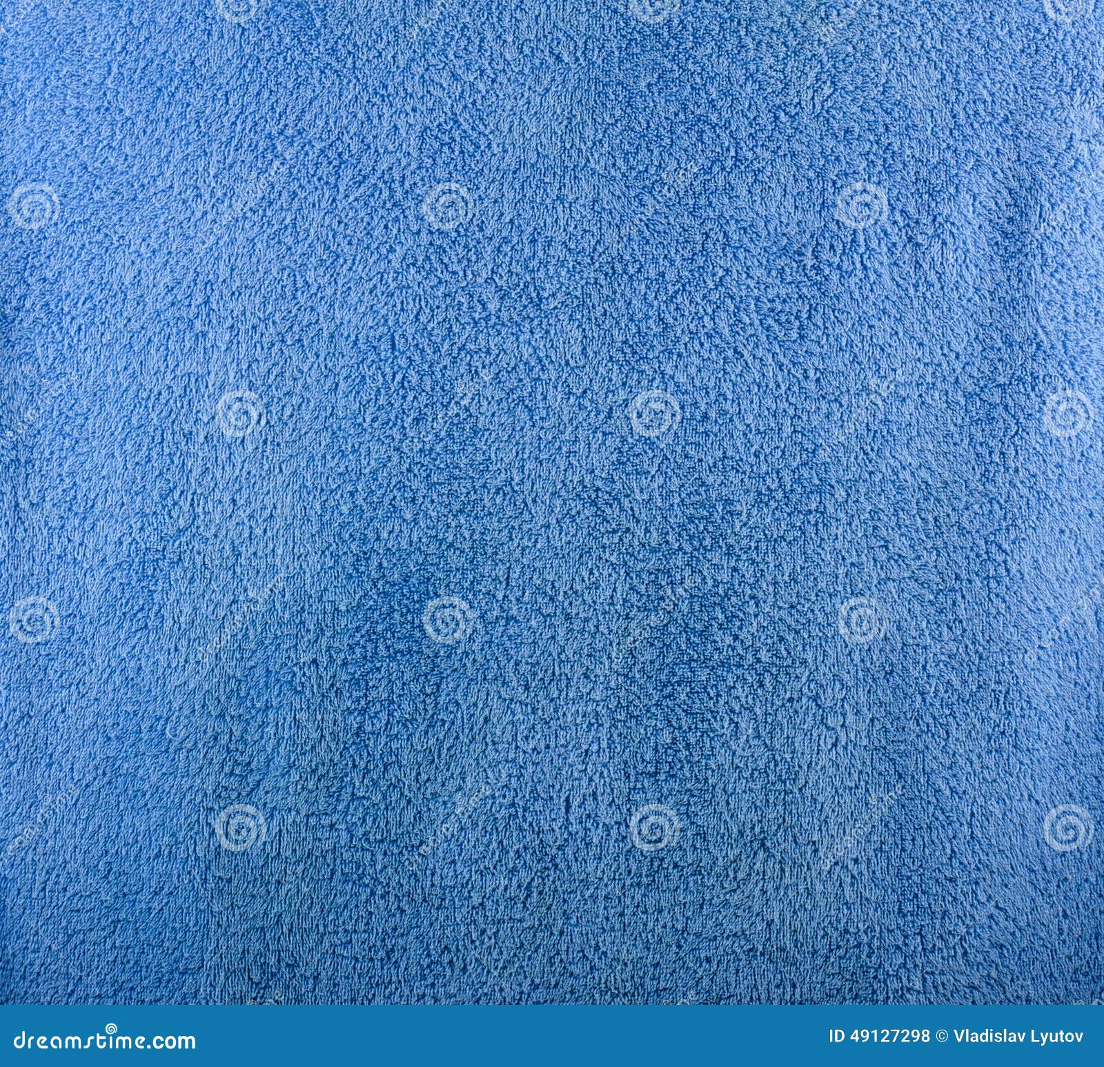 A Fine Texture of Blue Bath Towel. Stock Photo - Image of detail, macro ...