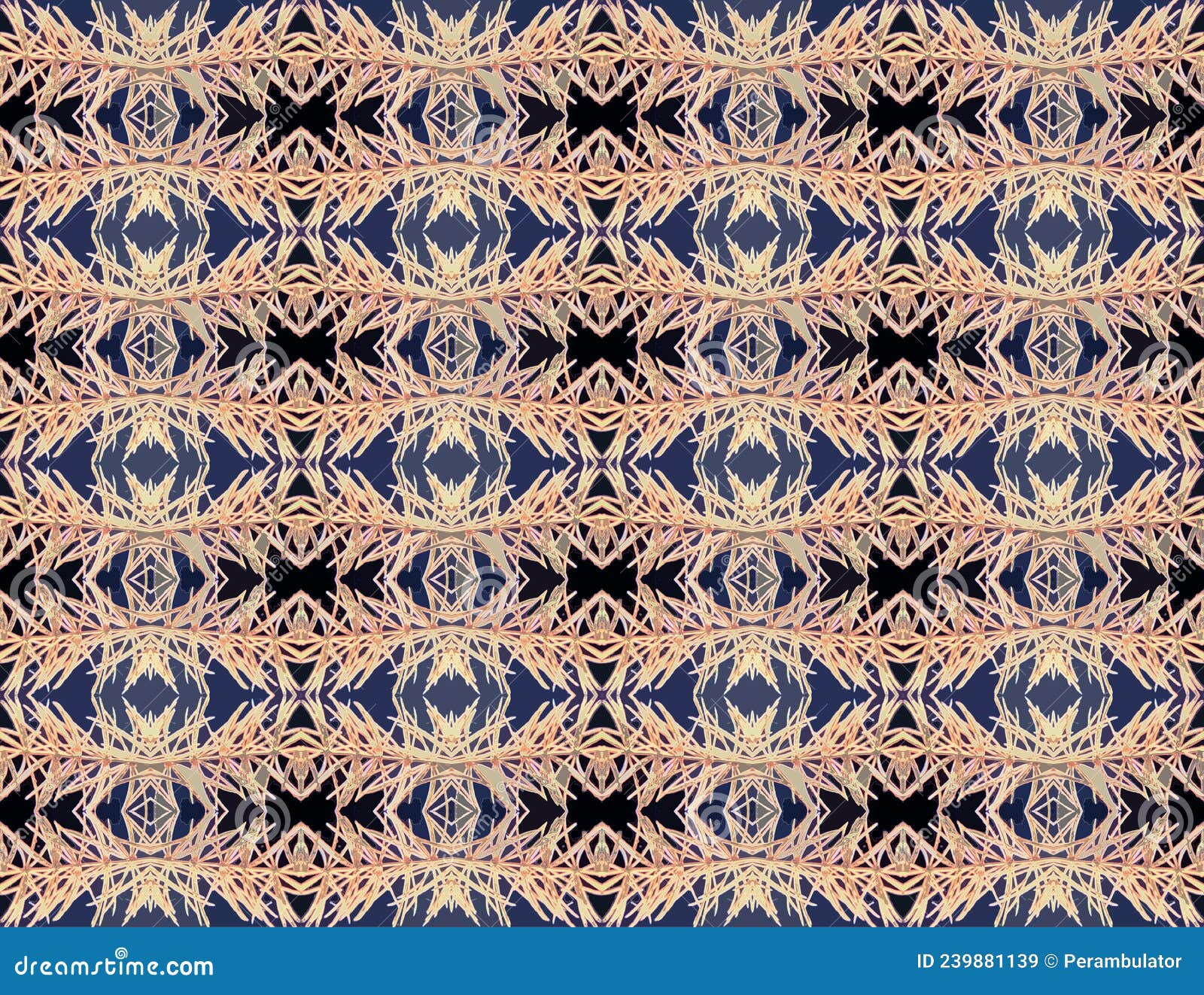 FINE TEXTURED STRAW COLORED PATTERN with BLUE BACKGROUND Stock Image ...