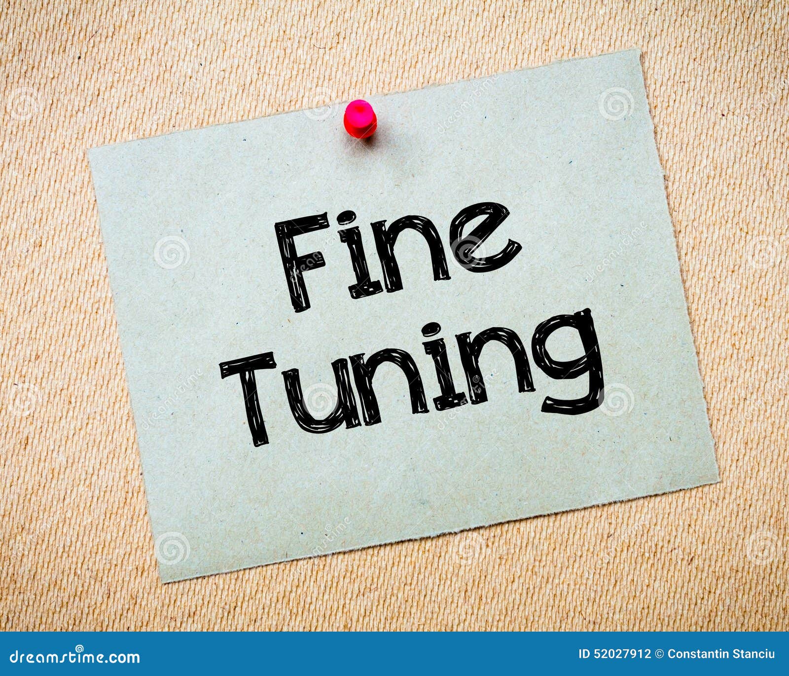 Fine Tuning stock photo. Image of paper, vintage, copy - 52027912