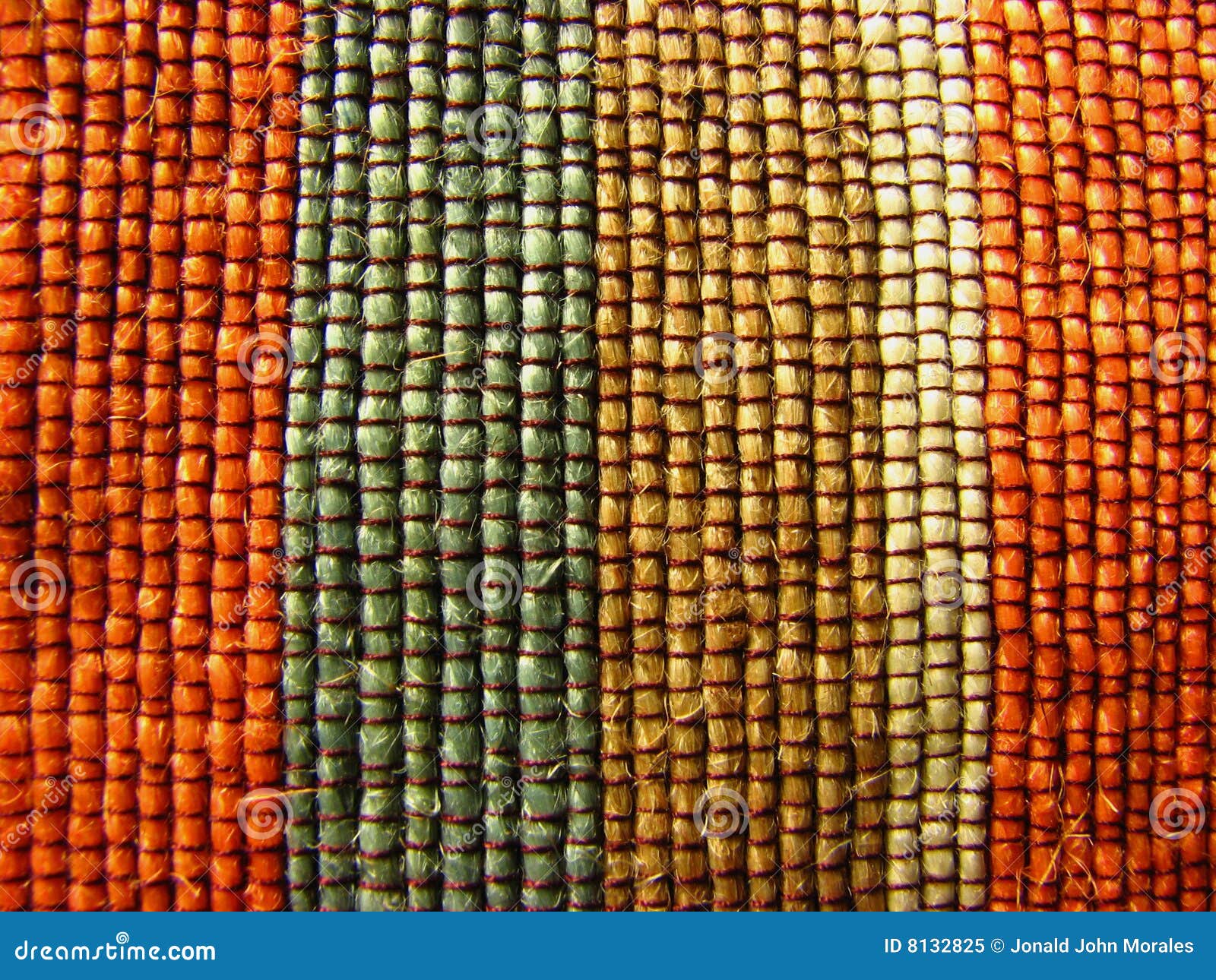 Fine Woven Abaca In Multicolored Stripes Royalty Free Stock Photo ...