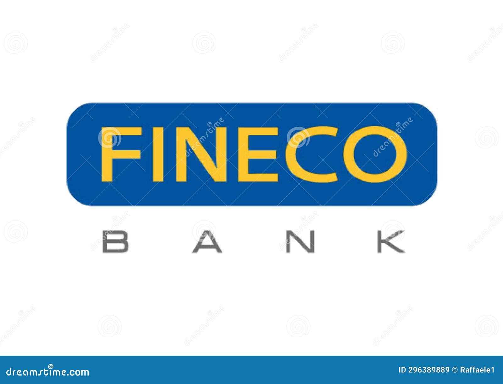 Fineco Bank Logo Editorial Photo | CartoonDealer.com #296389889