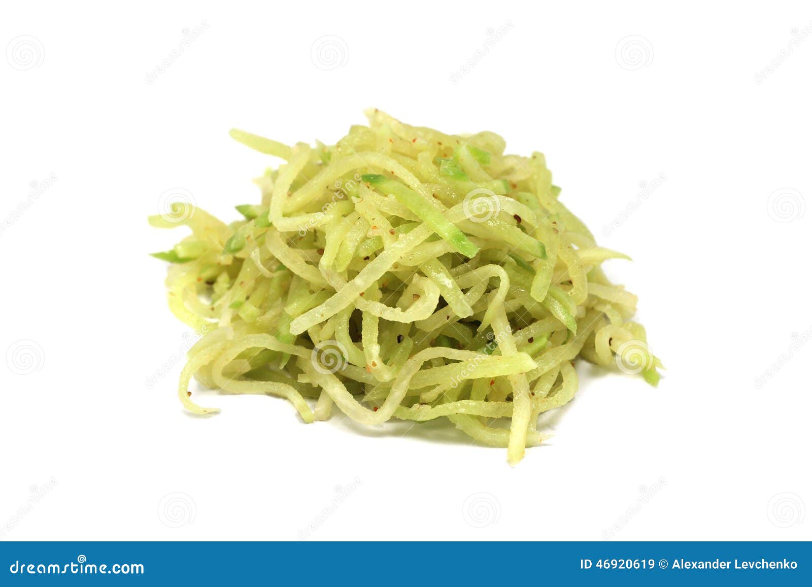 Finely shredded radish stock image. Image of green, carbohydrates ...
